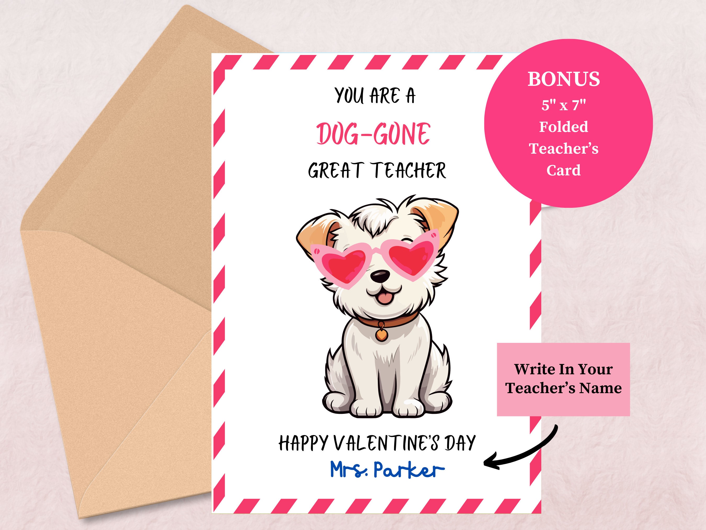Printable Dog Valentine's Day Cards, Classroom Valentine's Exchange ...