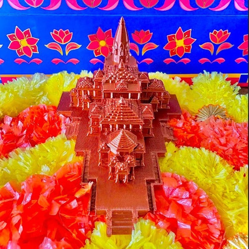 Ayodhya Ram Mandir Model - Etsy