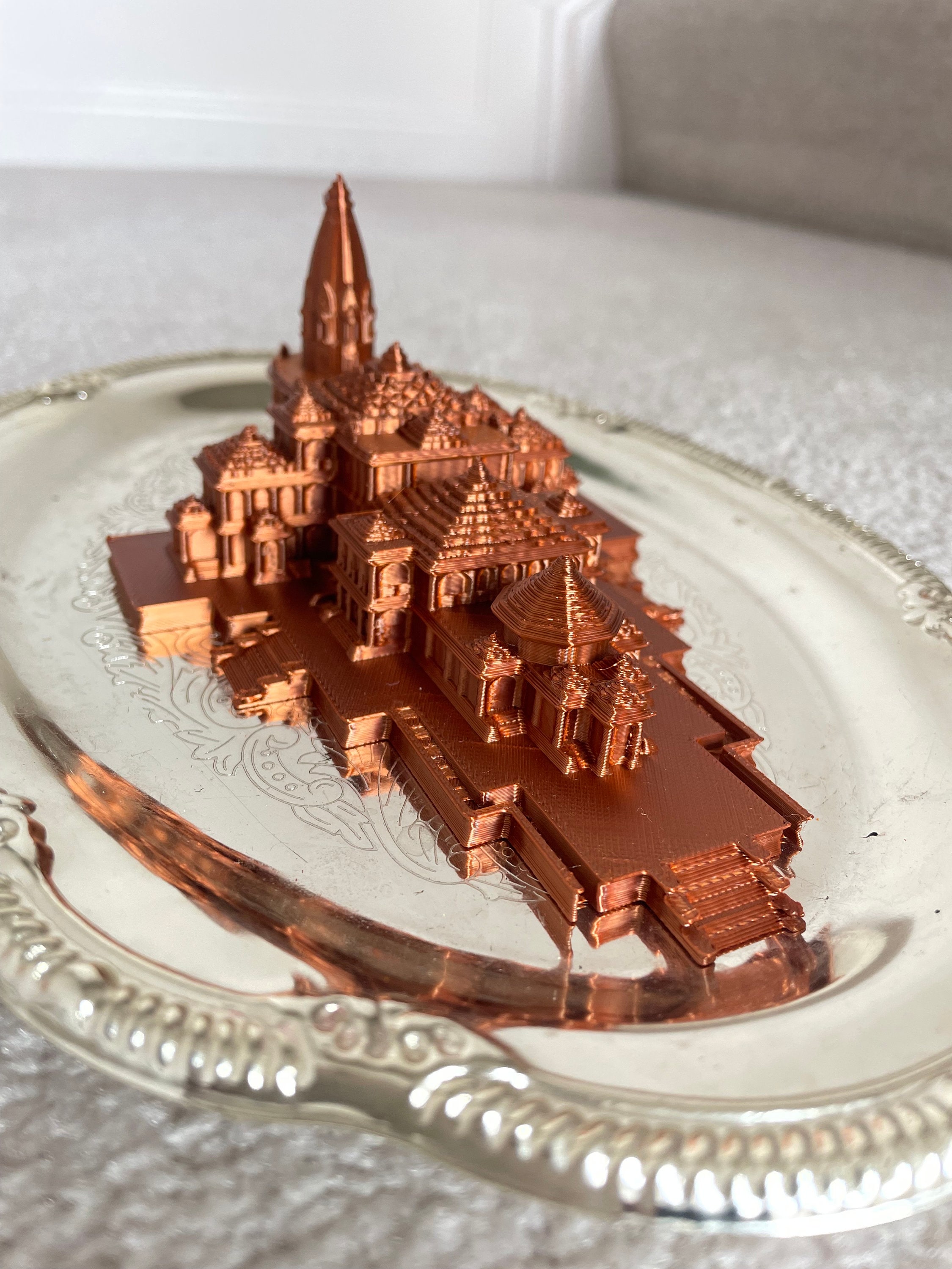 Ayodhya Ram Mandir Model - Etsy