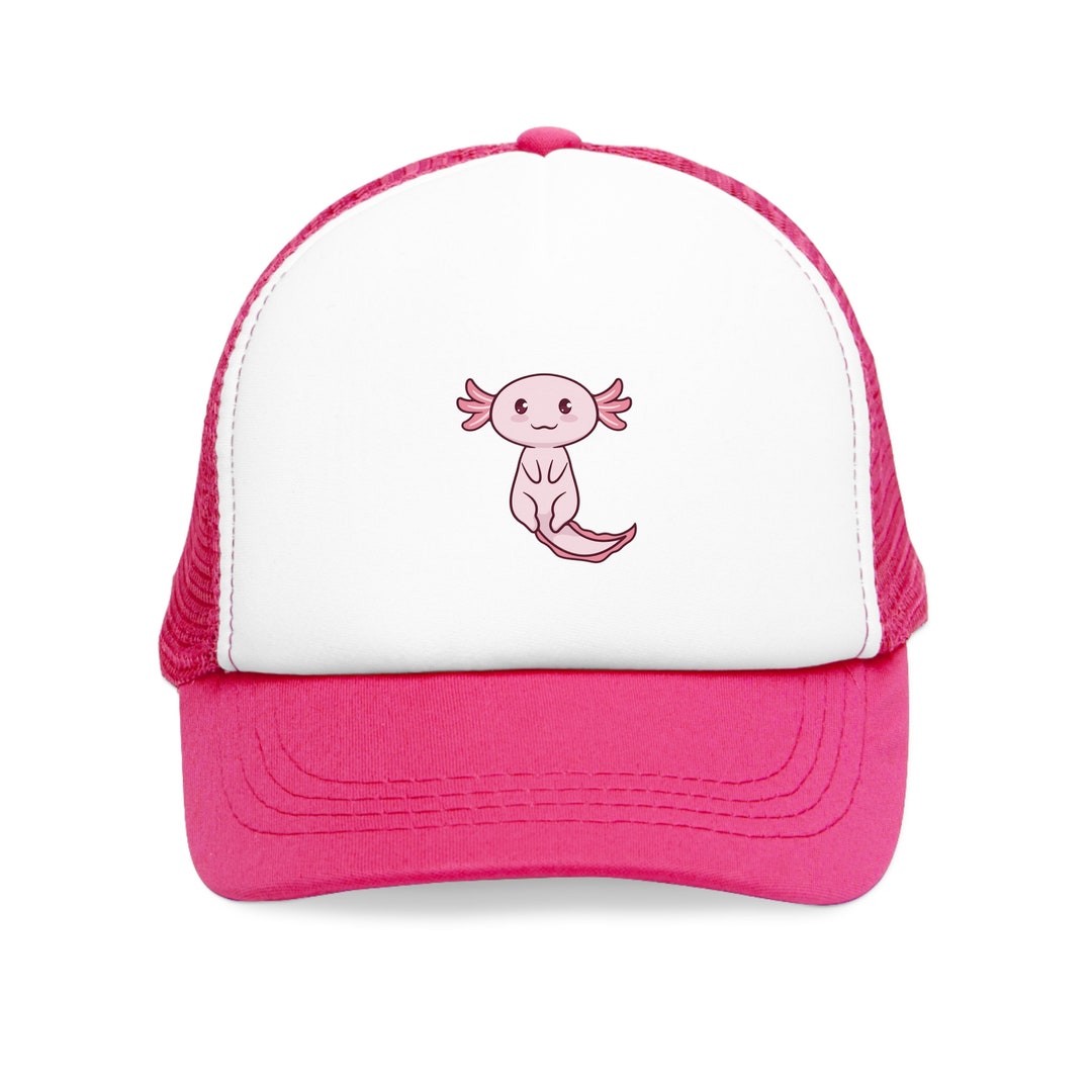 Axolotl Hat - Axolotl Trucker Hat - Axolotl Cap - Etsy