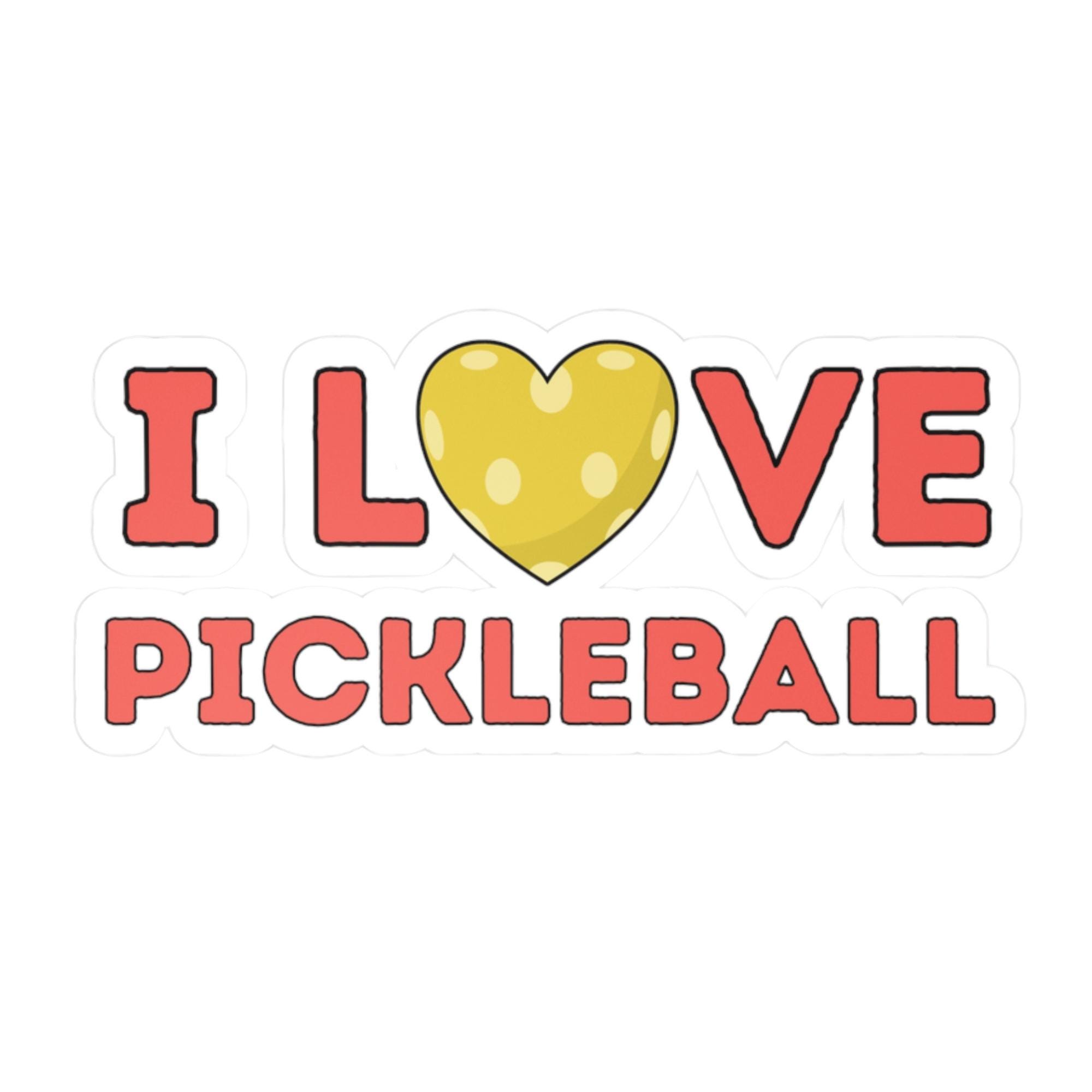Pickleball Stickers, Fun Sticker for Home, Car, Sports Enthusiasts ...