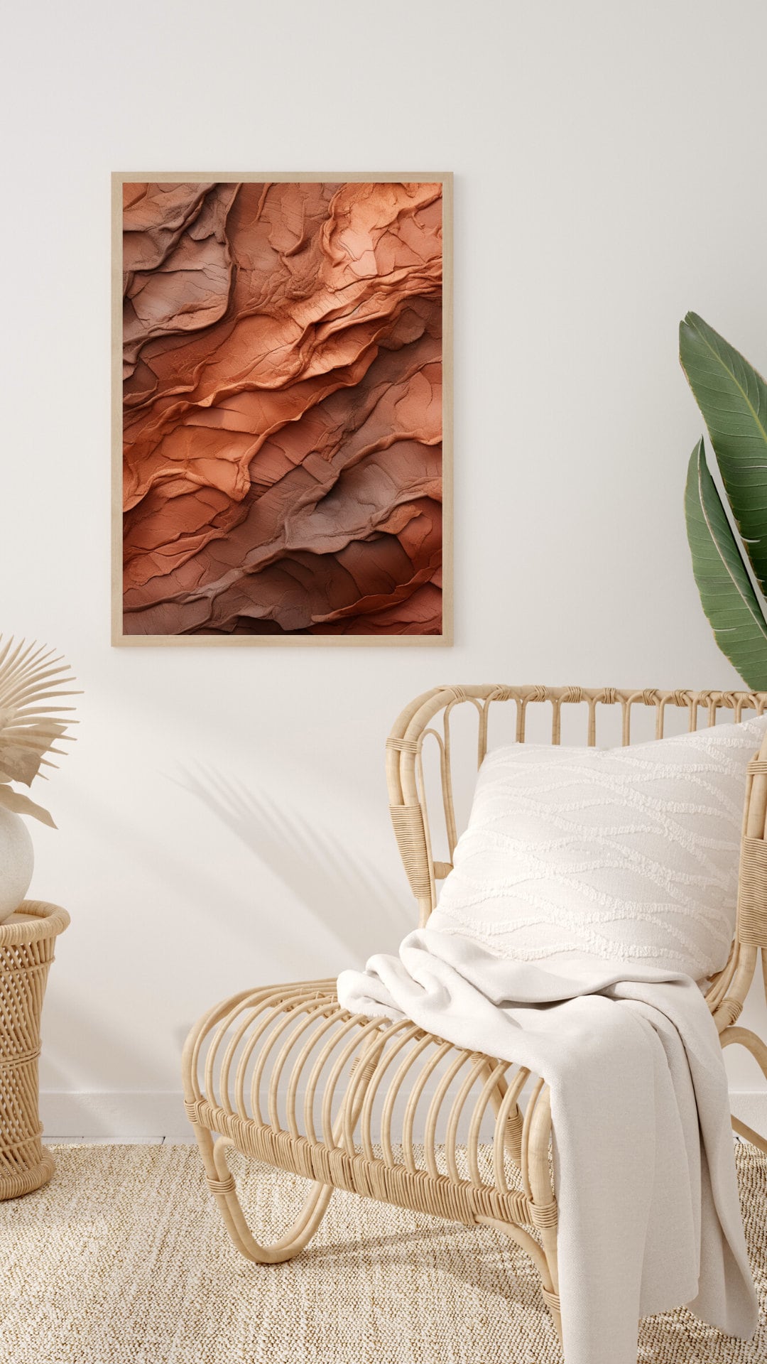 Crinkled Clay Texture Pottery Wall Art - Etsy