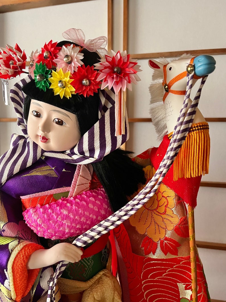 Vintage Japanese Doll,hinamatsuri Girl/hina/kimono Turban Doll - Etsy