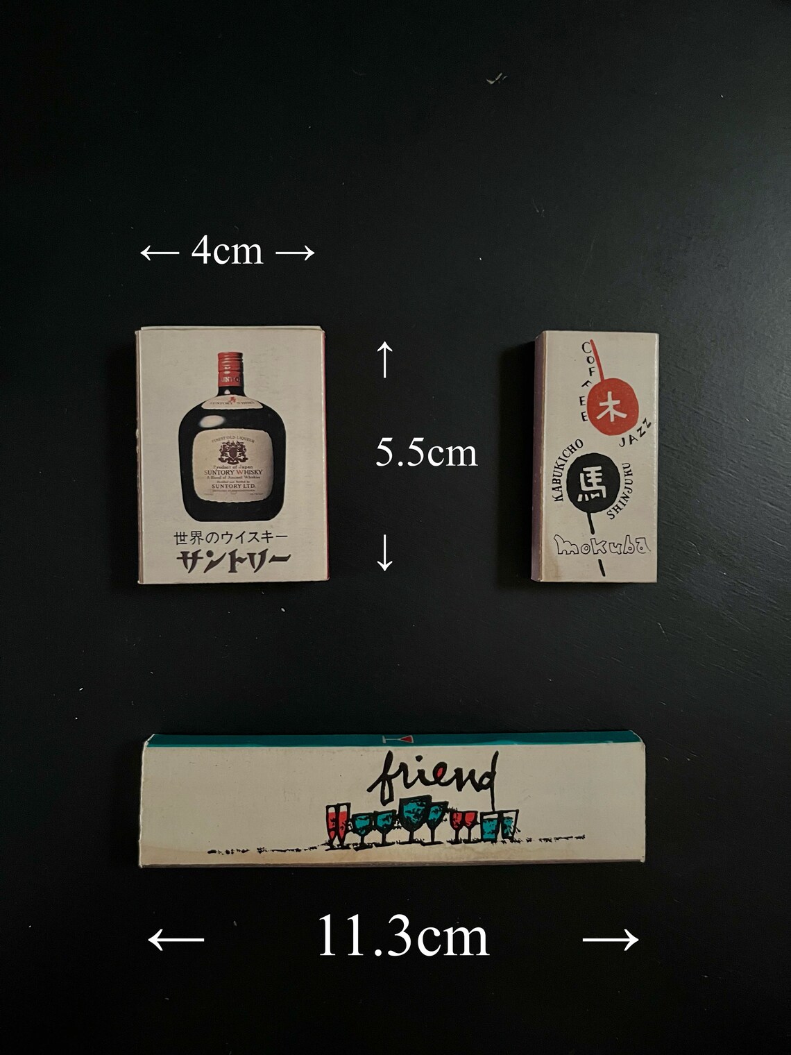 Japanese Retro Mini Box/vintage Graphic Designs SHOWA Era/set of 18 - Etsy