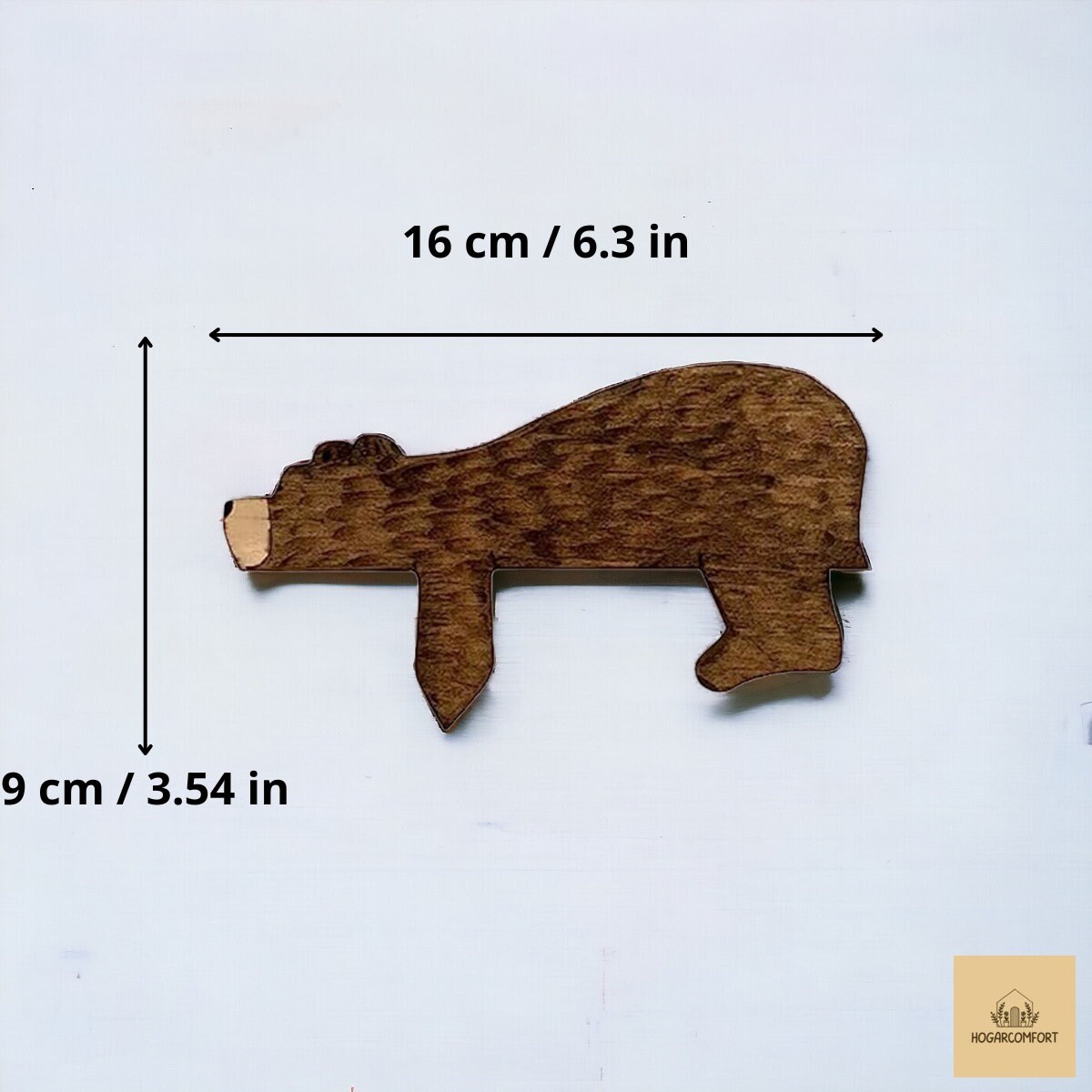 Wooden Bear Door Decor Shelf Decor Sculpture Frame - Etsy