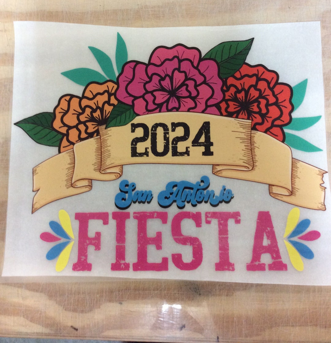 1 DTF Transfer 2024 NIOSA Night in Old San Antonio Fiesta 4 Night Ready ...