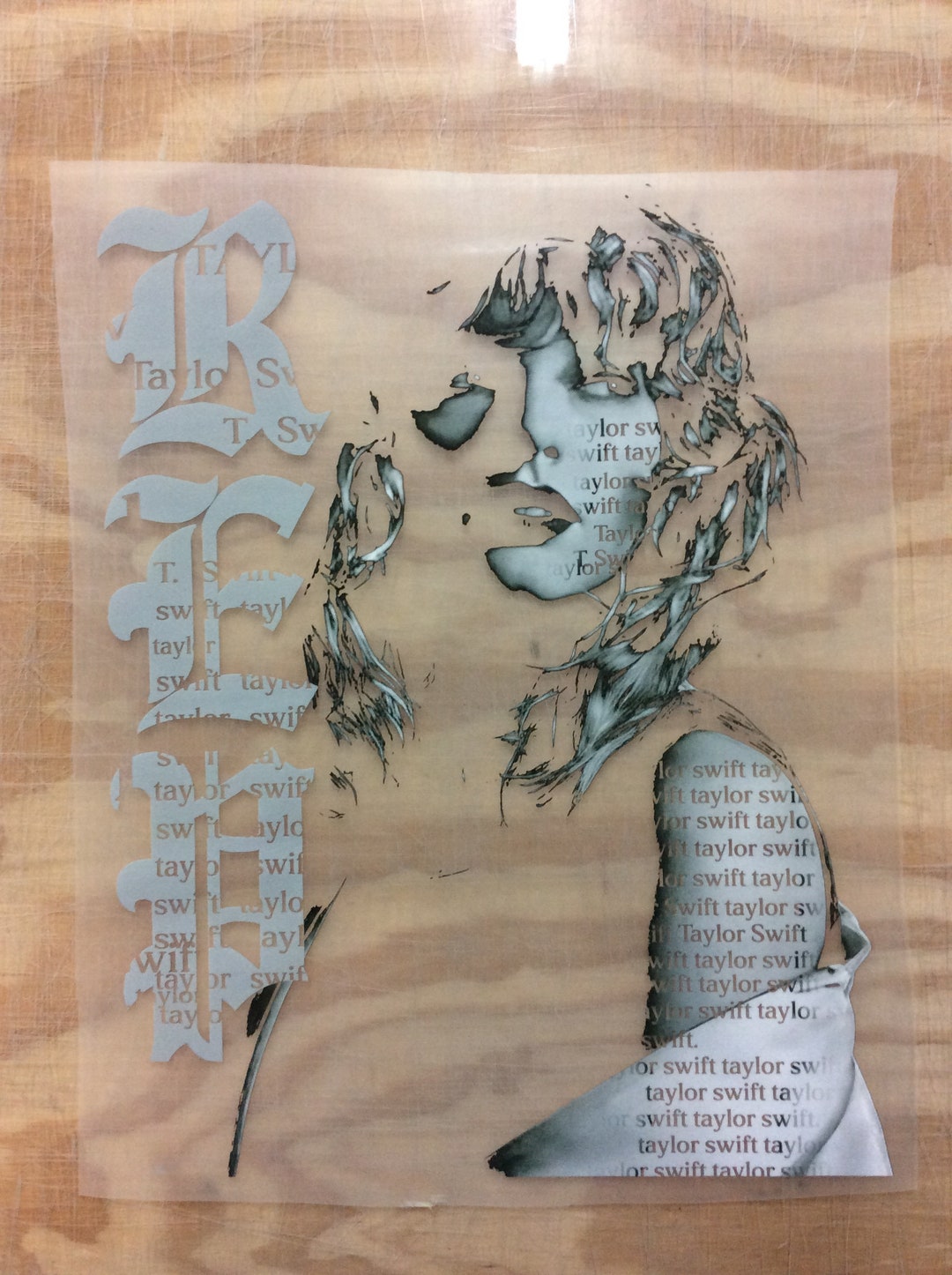 DTF Direct to Film Halftone Reputation REP Version Ready to Heat Press ...