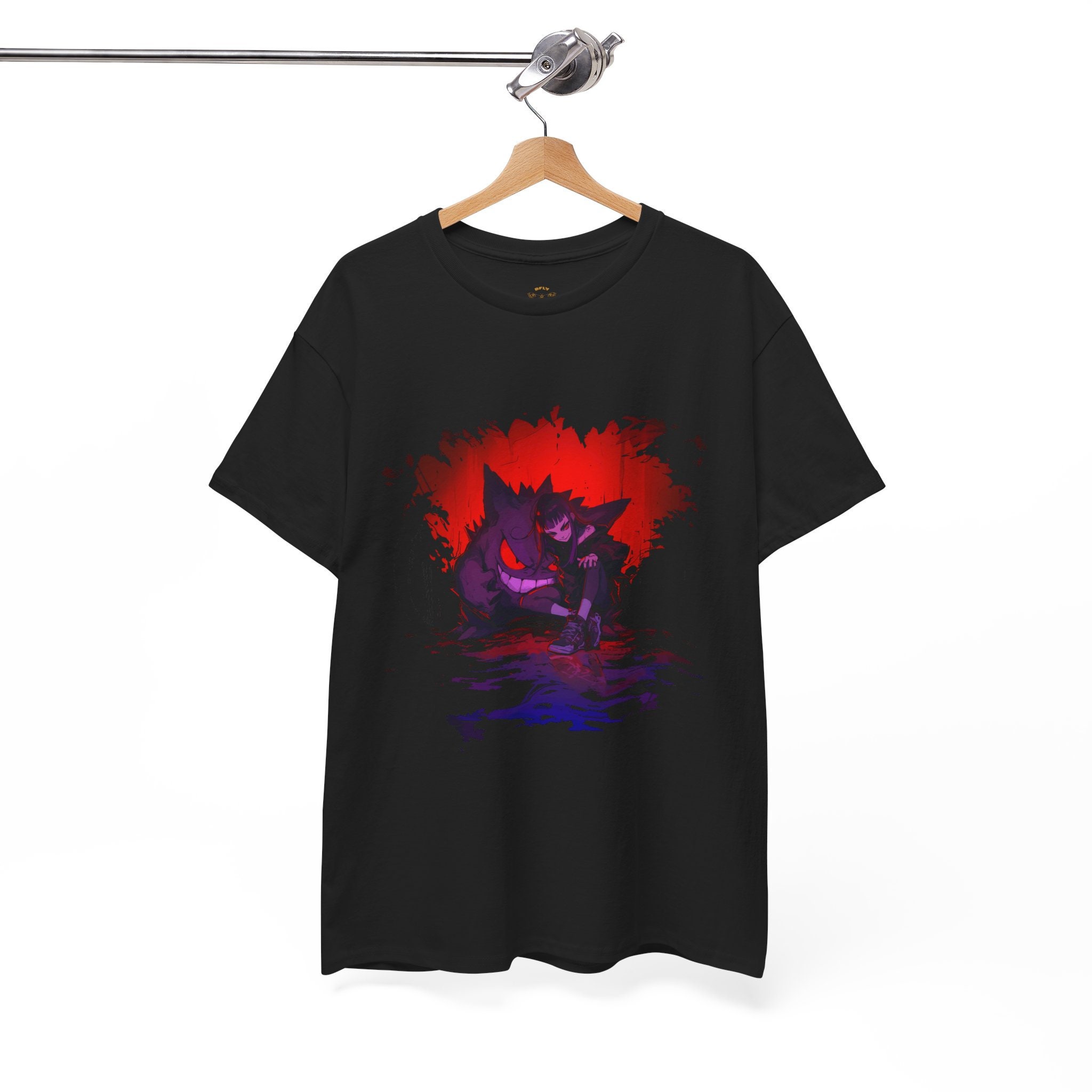 Sabrina's Gengar Cyberpunk T Shirt, Gothic Style, Cyberpunk Tee, Ghost ...