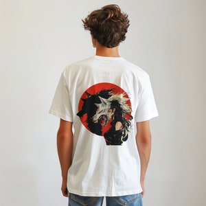 Wolf Fantasy T Shirt, Gothic Style, Goth T Shirt, Dark Fantasy, Grunge ...