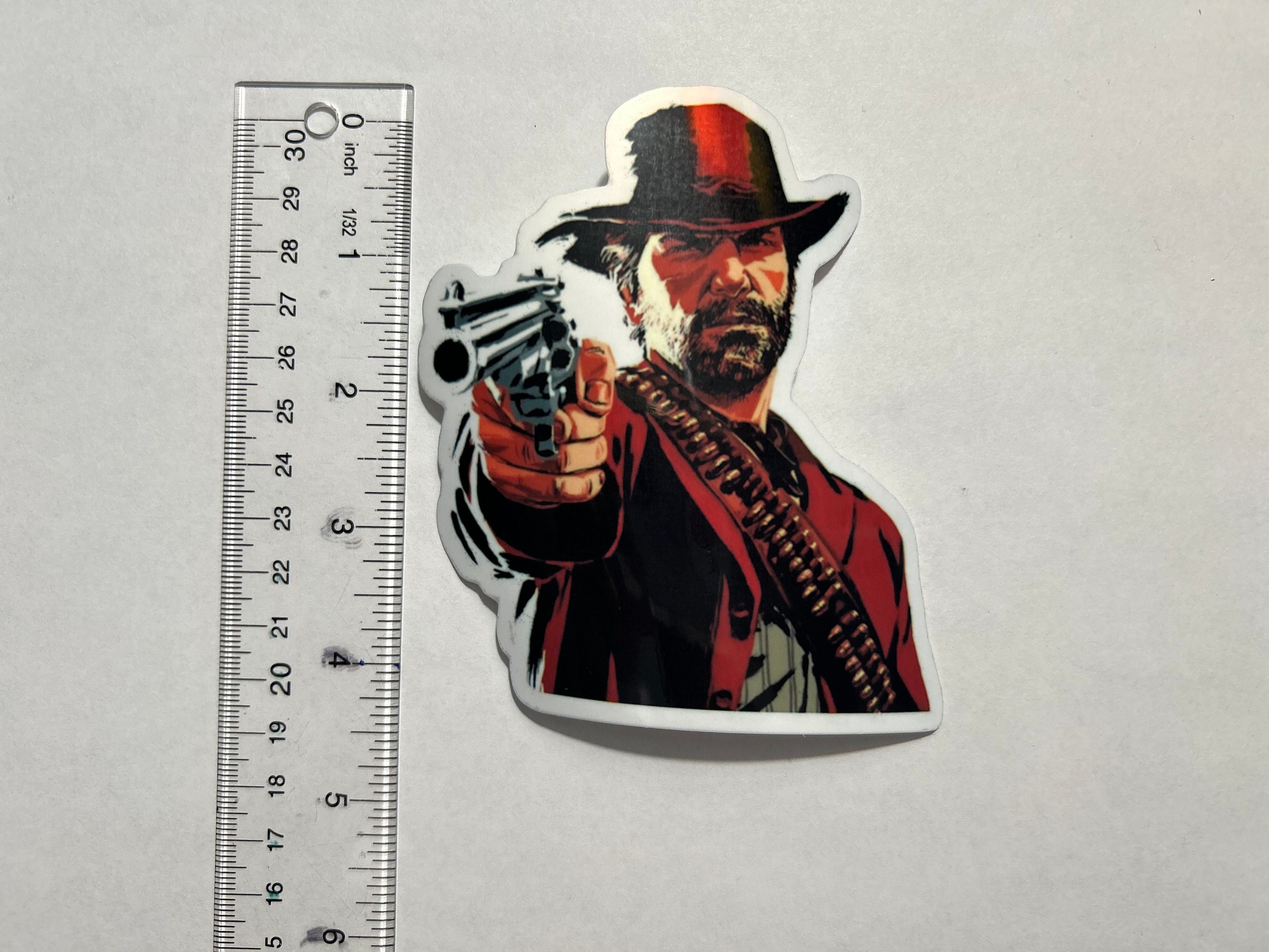 Arthur Morgan Sticker Red Dead Redemption Gaming Decal For Laptops Water Bottles And More