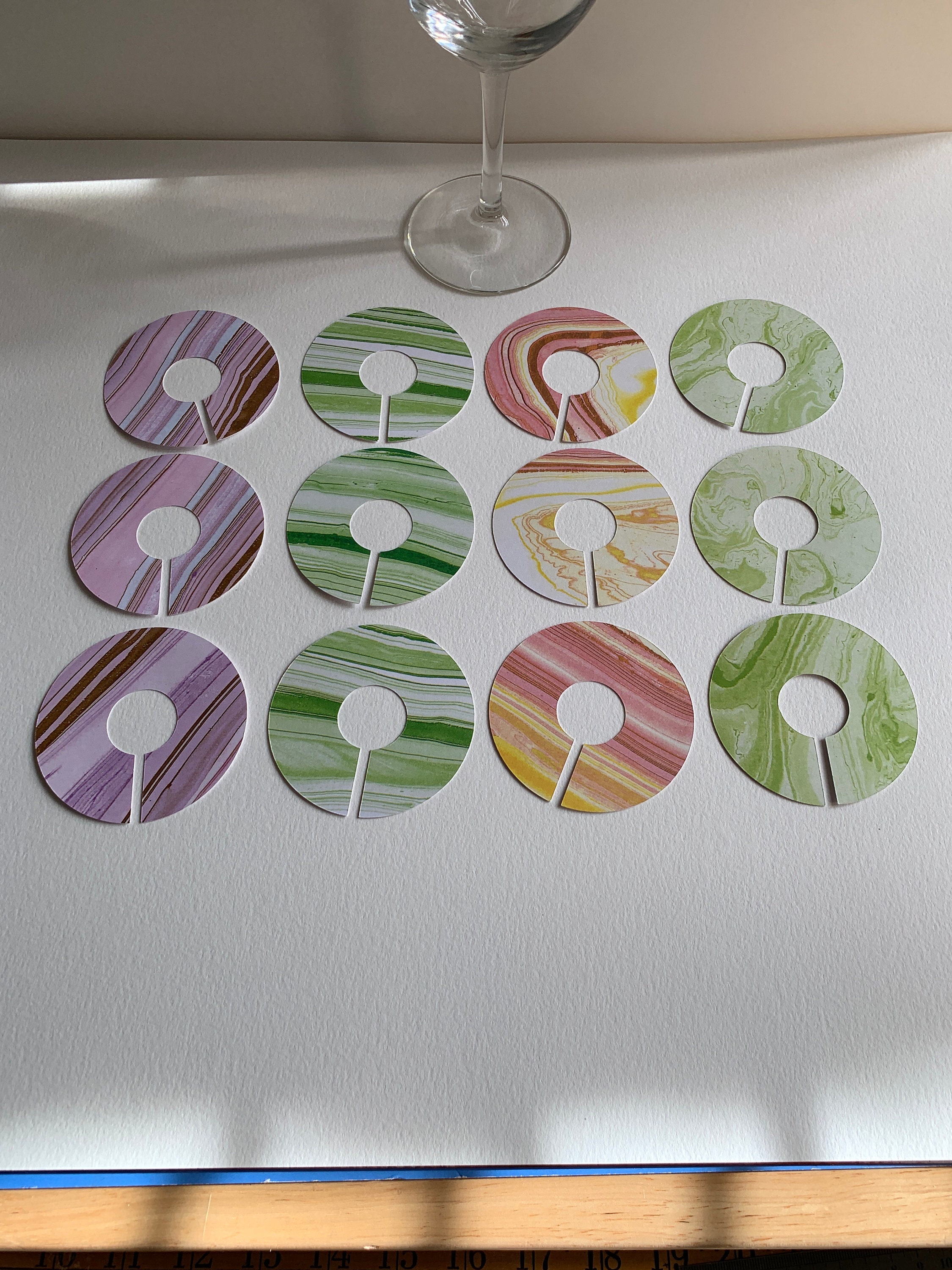 Wine Skirts Disposable Paper Single Sided 12 Pack Wine Skirts, Wine ...