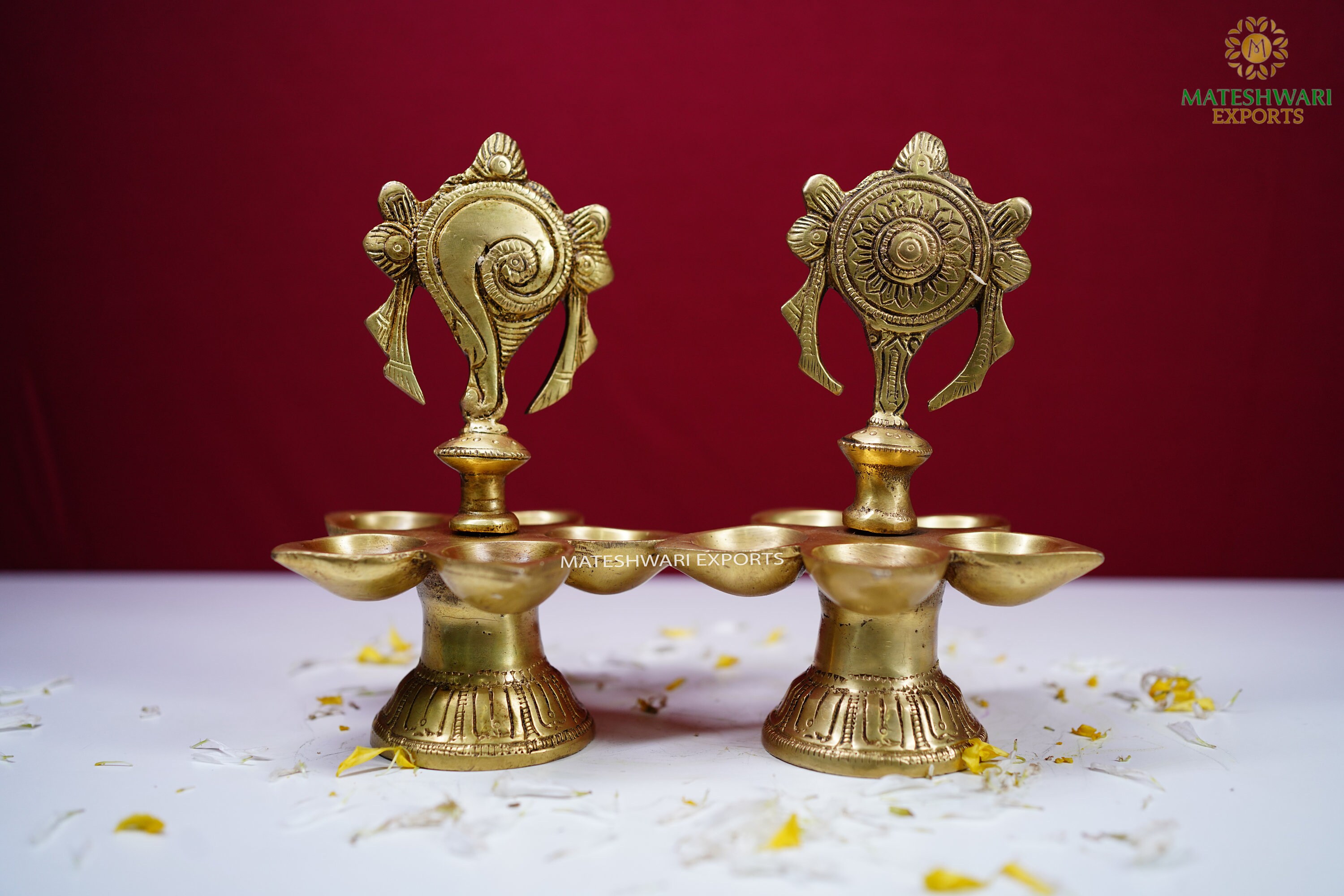 Home Temple Diya, Handmade Oil Lamp, Oil Dia, Indian Handcrafted Deepak ...