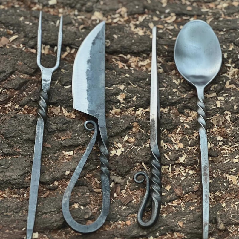 Utensil Set for Camping - Etsy UK