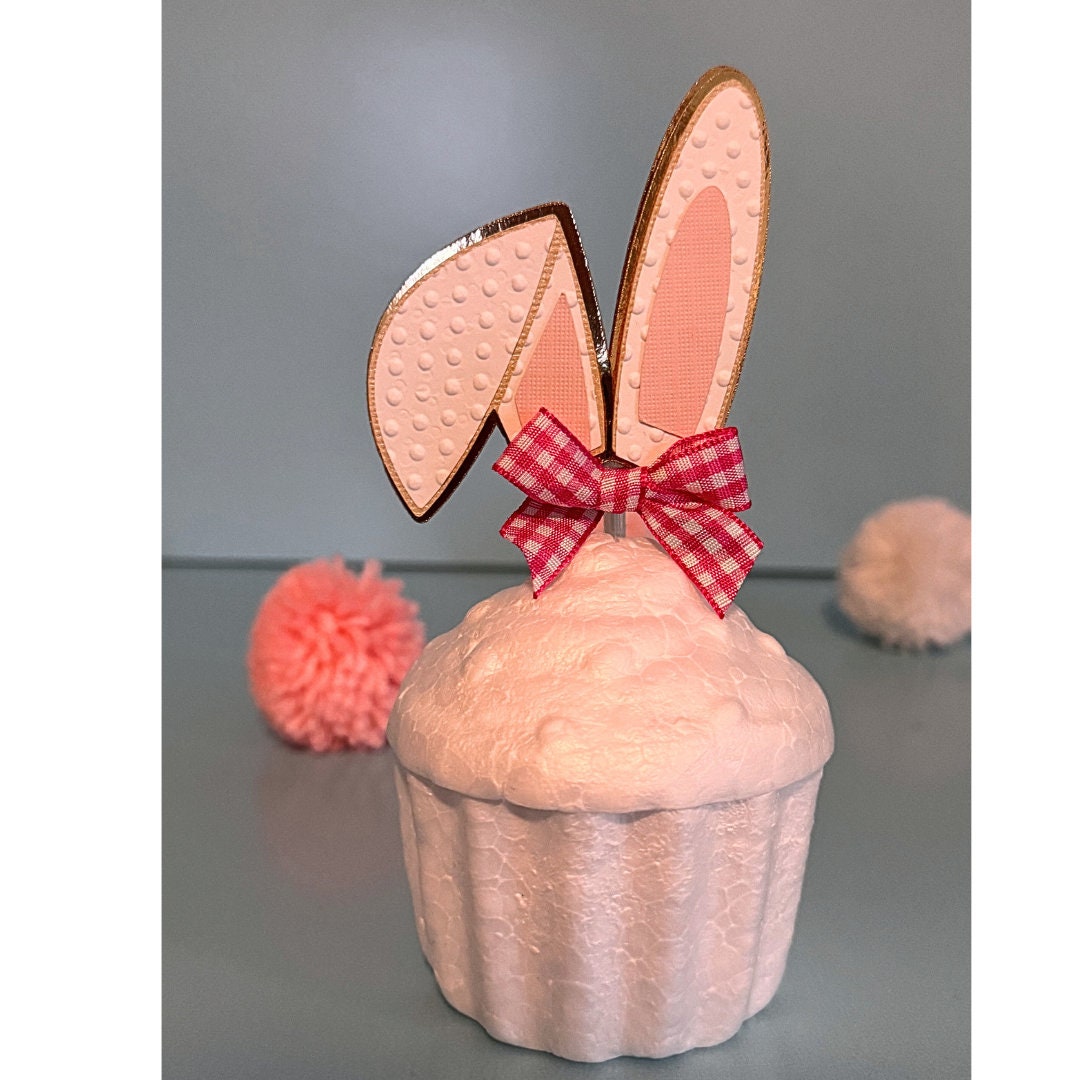Easter Cupcake Topper Bunny Cupcake Topper Easter Party Decor Easter ...