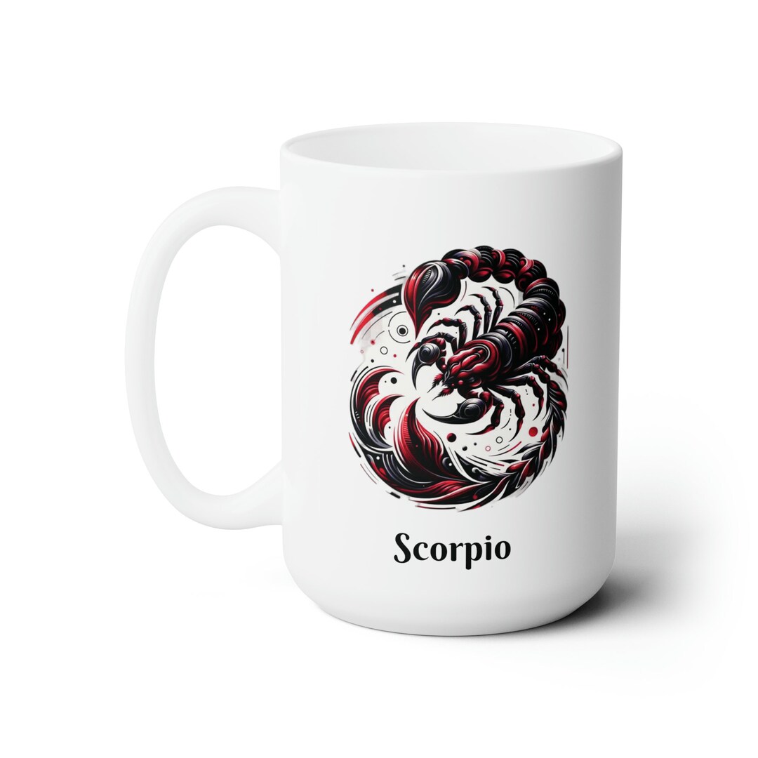 Mysterious Depths: Scorpio Zodiac Mug - Etsy