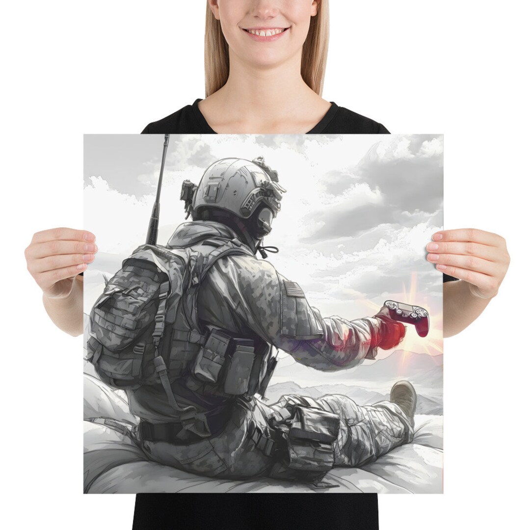 Warzone Playstasion Gaming Poster - Etsy