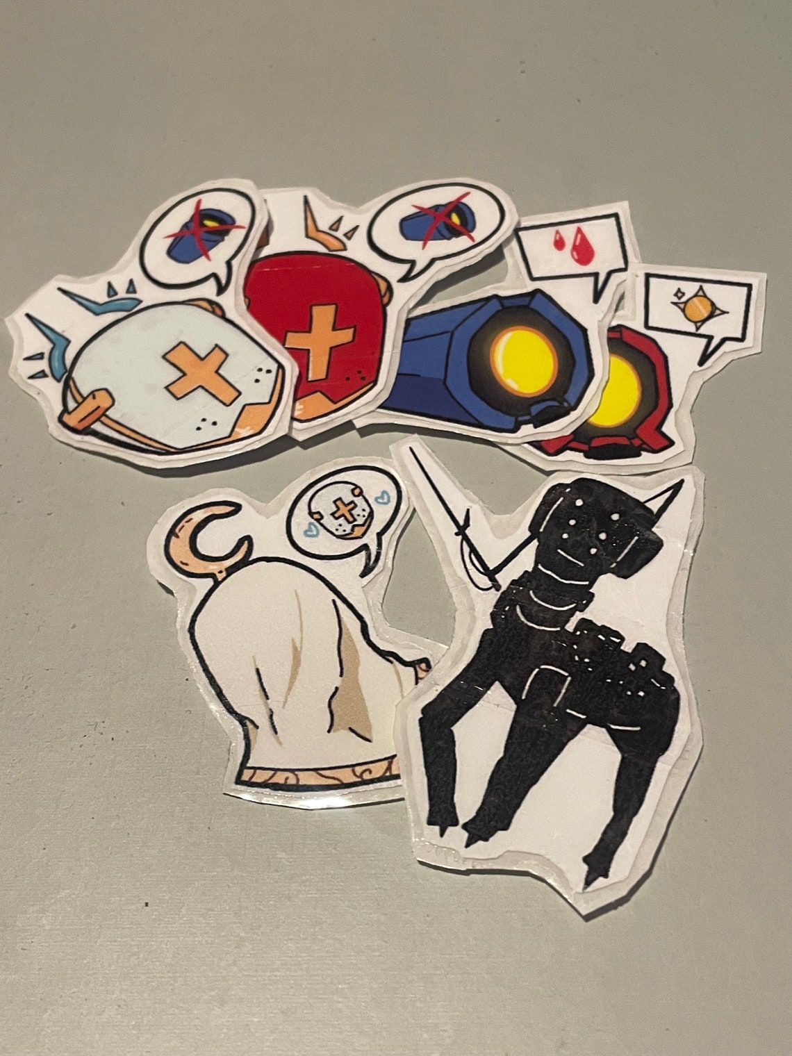 ULTRAKILL Character Stickers V1, V2, Ferryman, Gabriel, Earthmover ...