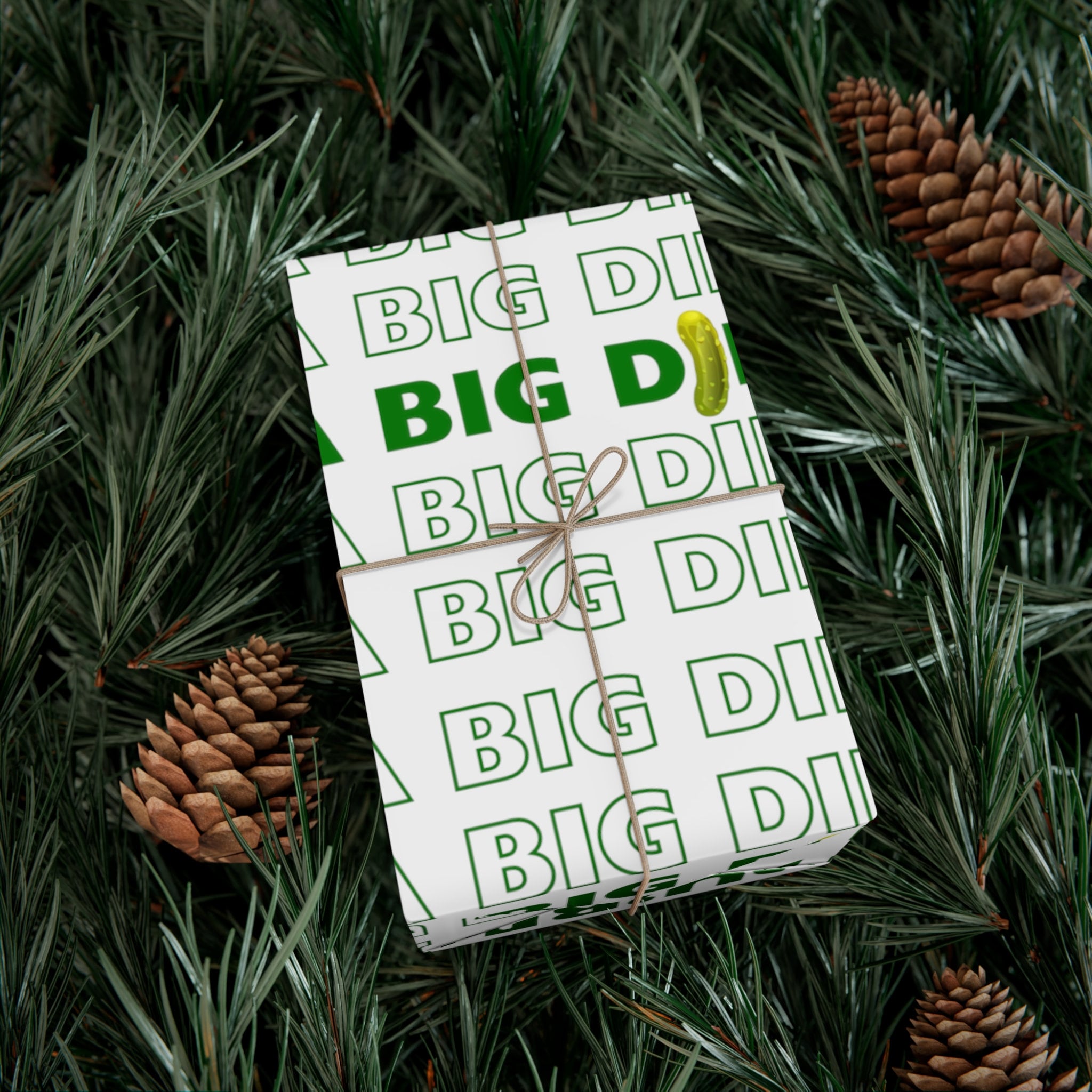 You're a Big Dill Wrapping Paper, Pickle Lovers, Wrapping Paper for ...
