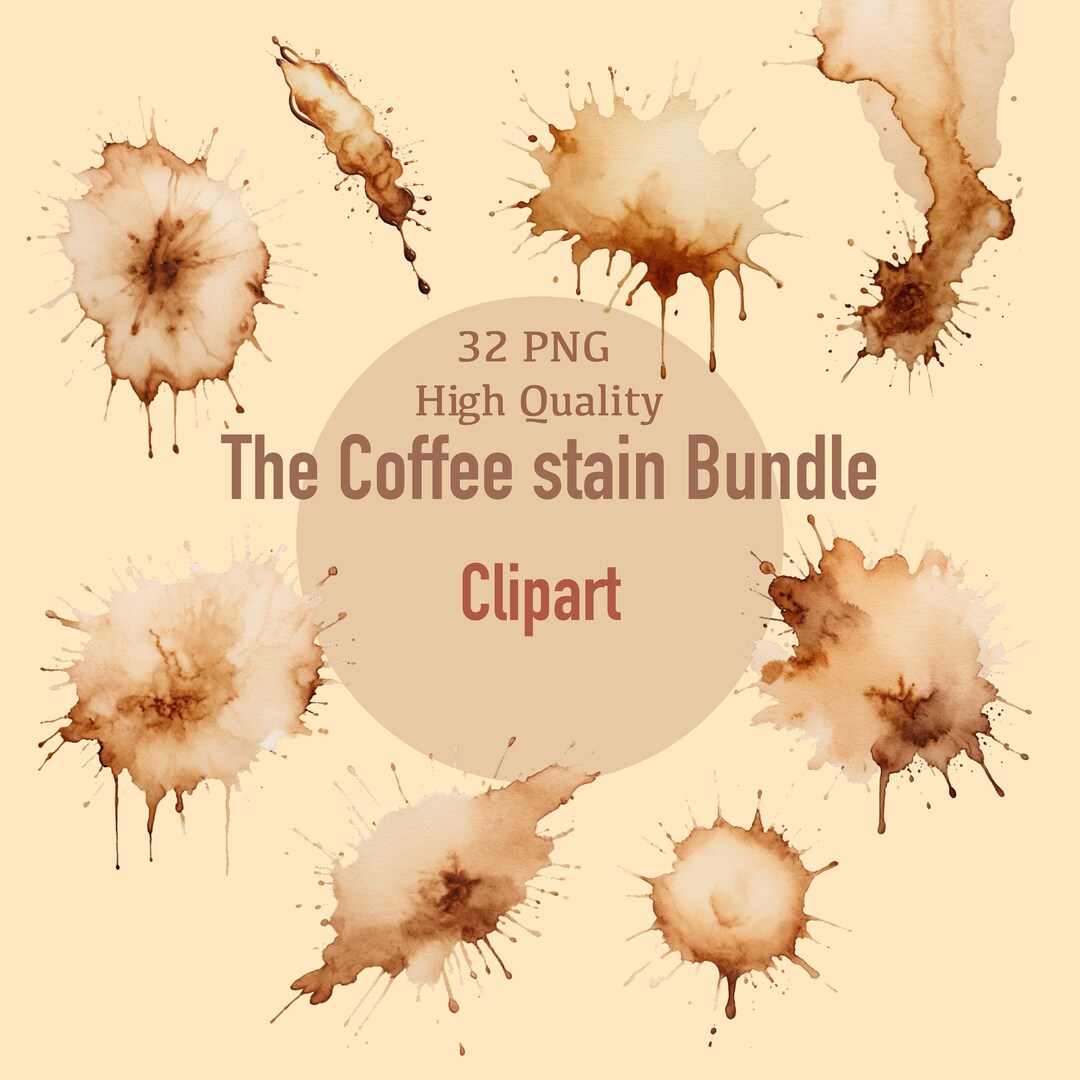 Coffee Stain PNG High-resolution Digital Espresso Ring Marks ...