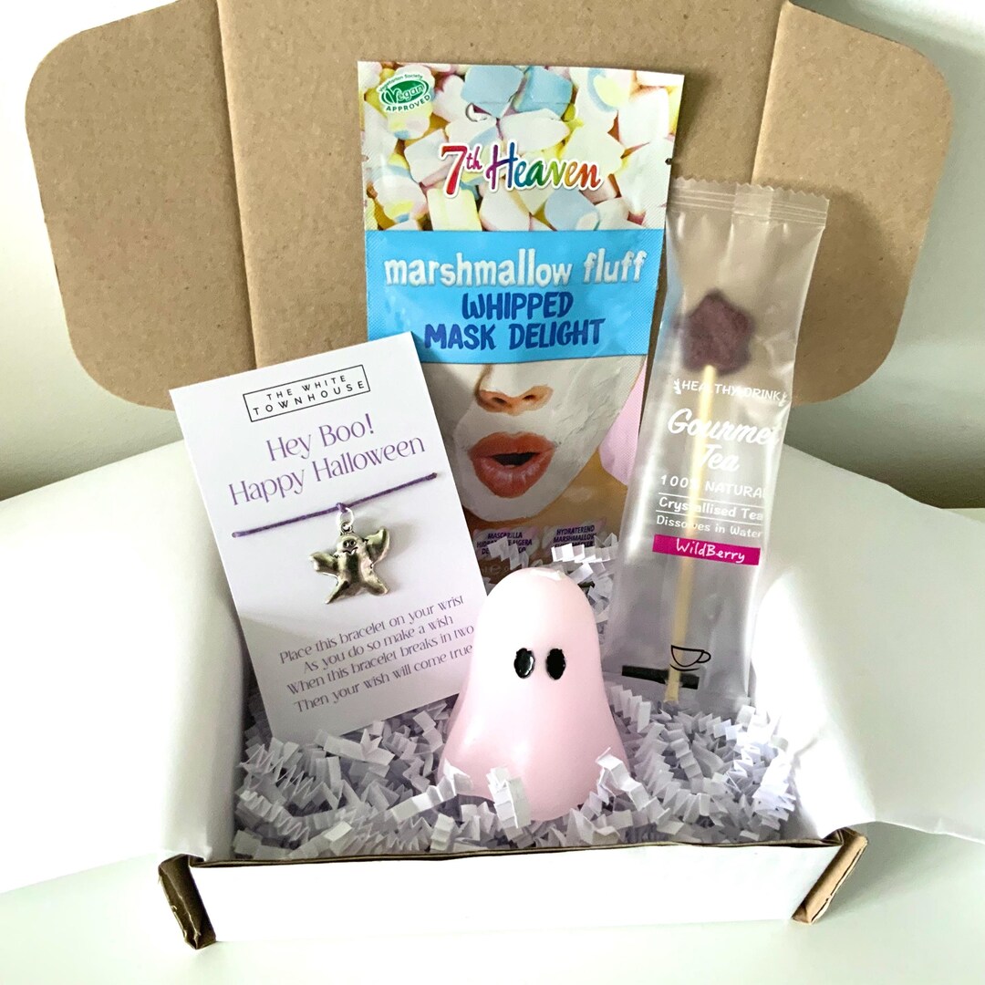 Halloween Boo Basket Boo Box Small Pamper Hamper Halloween Gift Box ...