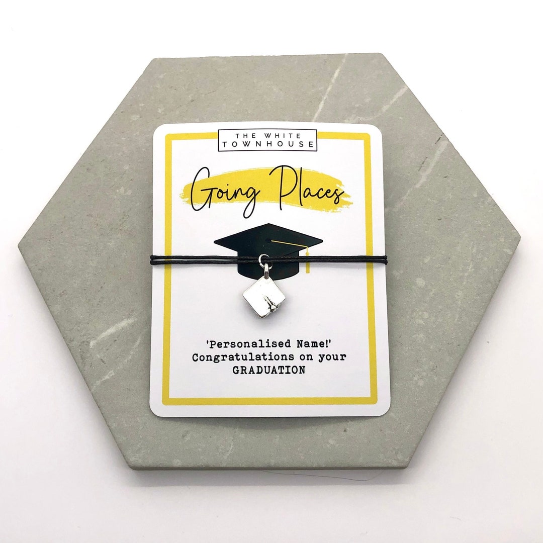 Going Places Bracelet Graduation 2024 Congratulations Adjustable ...