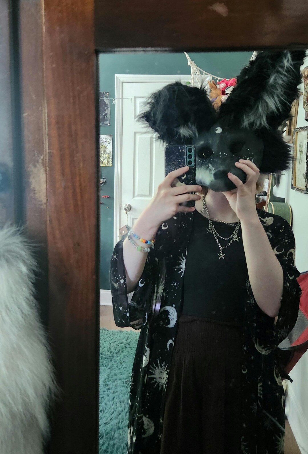 Custom BIG EARS!! Therian-style Mask - Etsy