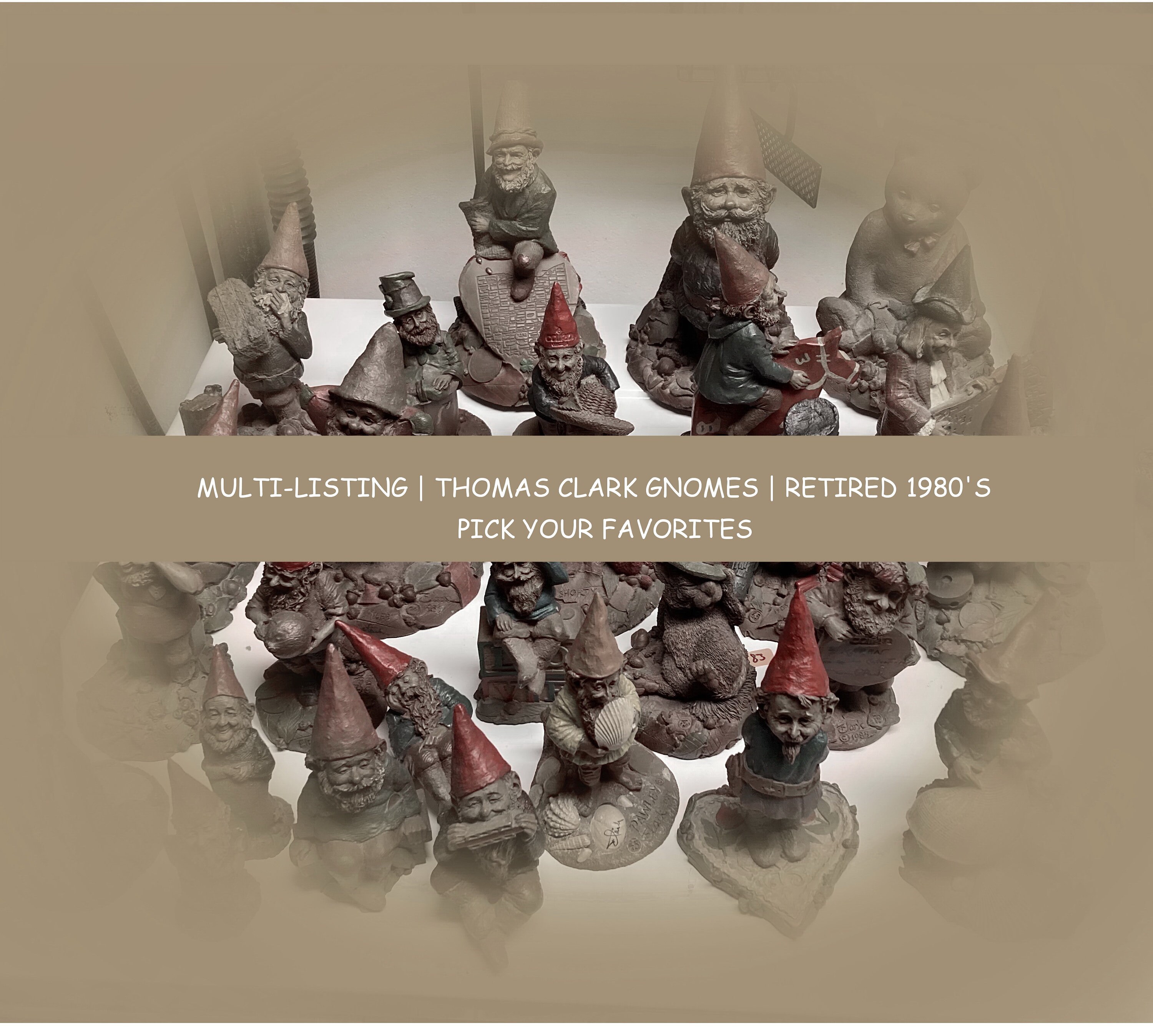 Tom Clark Gnomes | Retired 1980's Cairn | Hand-signed | Fast Shipping ...