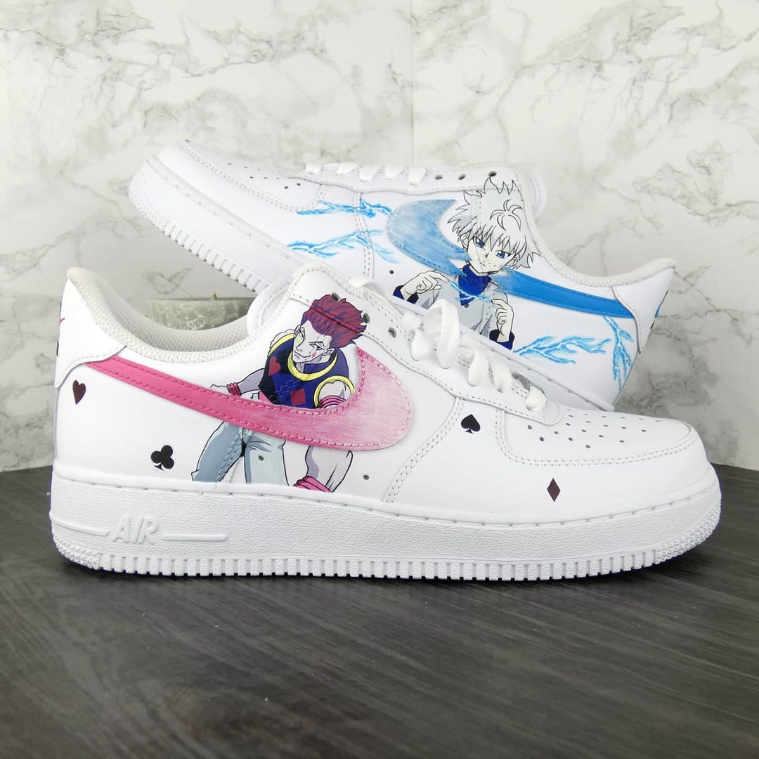 Hunter X Hunter Hisoka X Killua Air Force 1 Custom Custom Shoes Men ...