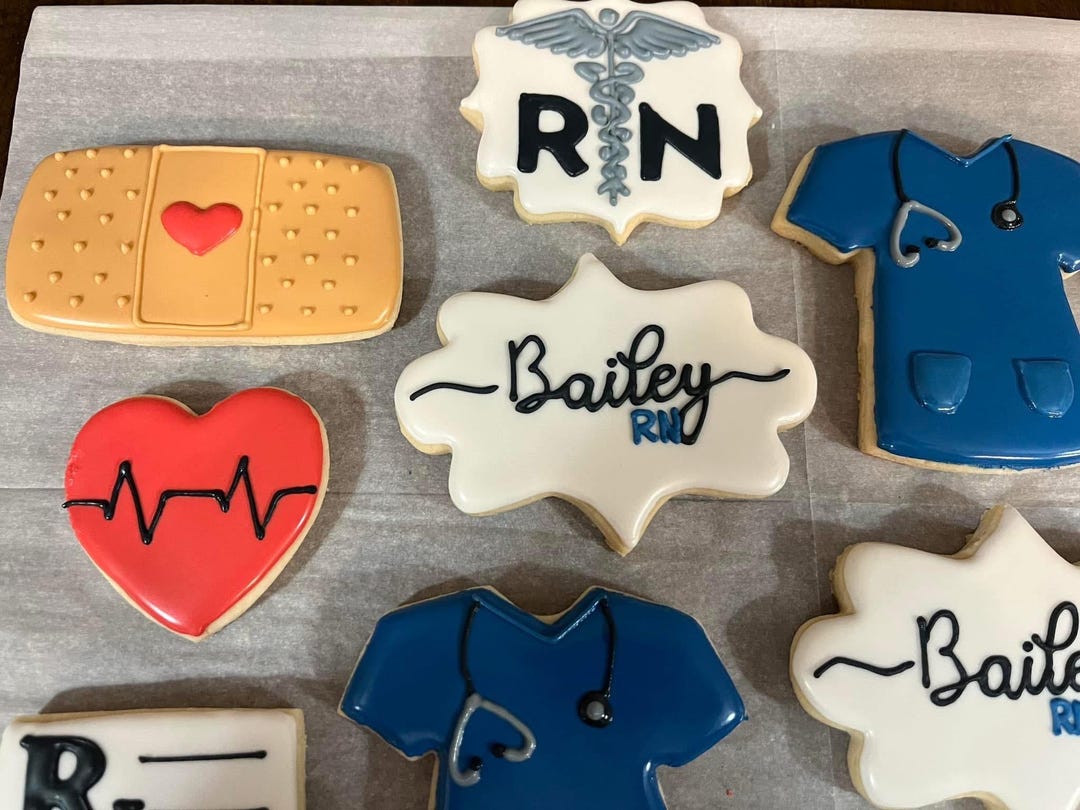 Nurse Cookies - Etsy