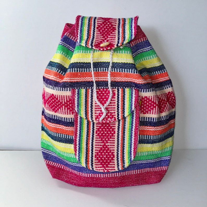 Mexican Colorful Backpacks - Etsy