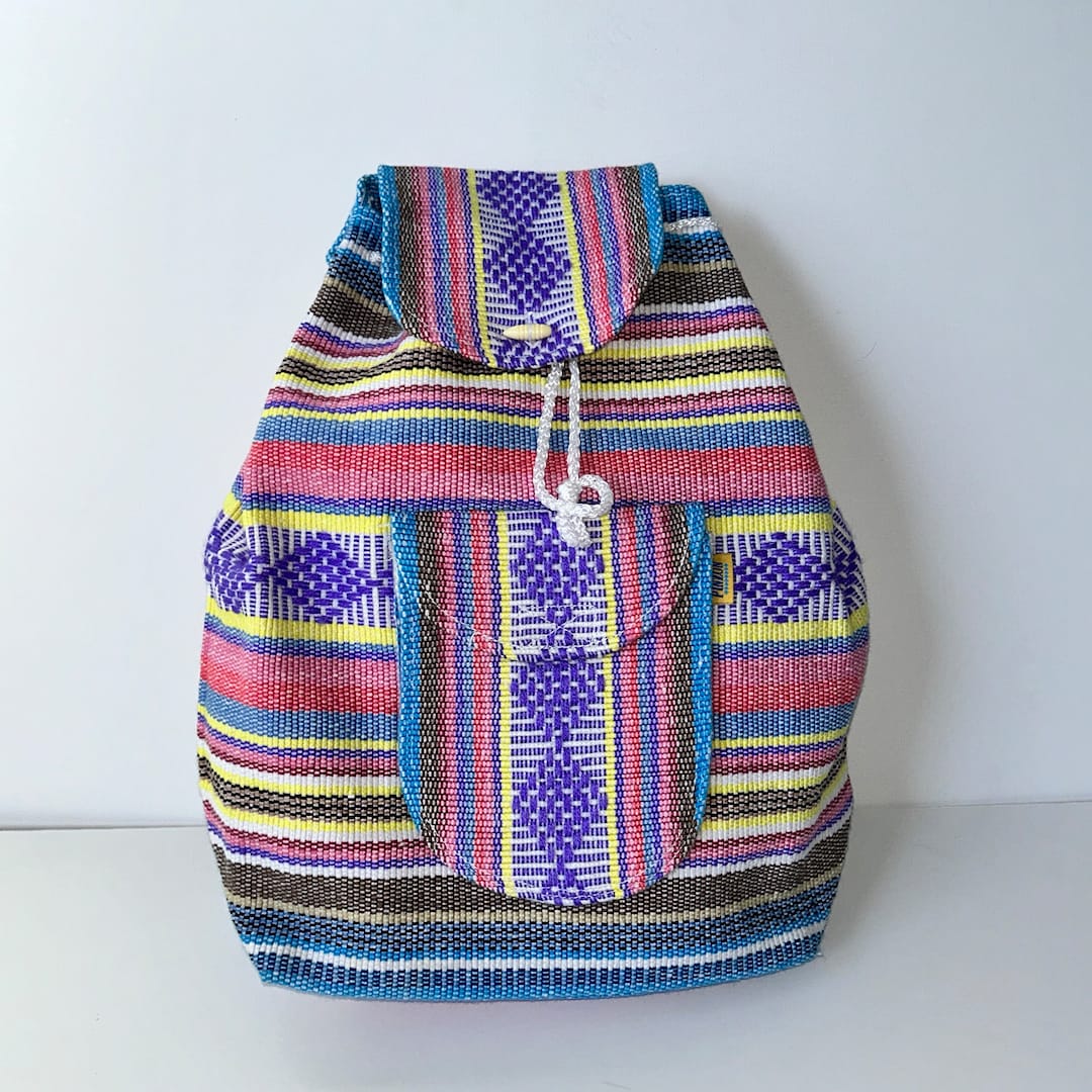 Mexican Colorful Backpacks - Etsy
