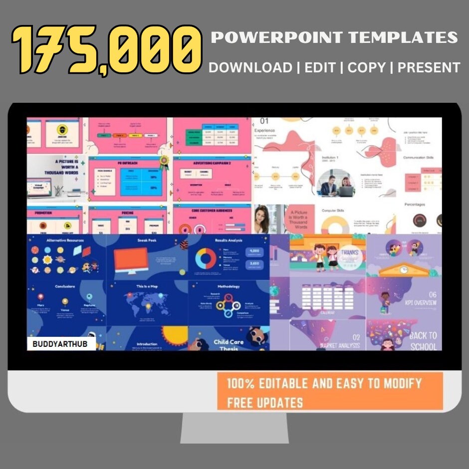 175,000 Latest Editable Powerpoint With Animated Slides Free 52,300 ...