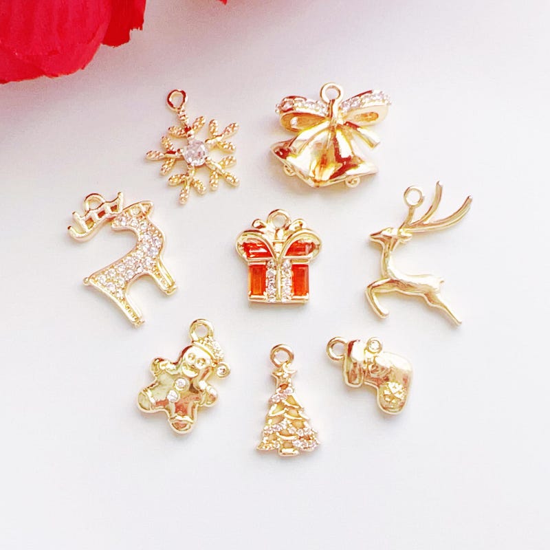 Christmas Charms - Etsy