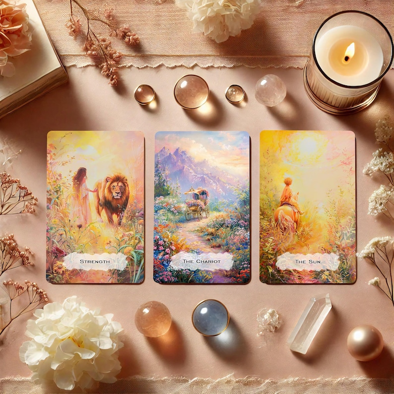 Springscape Tarot Deck, Tarot Deck, Tarot Card Deck, Tarot Deck With ...