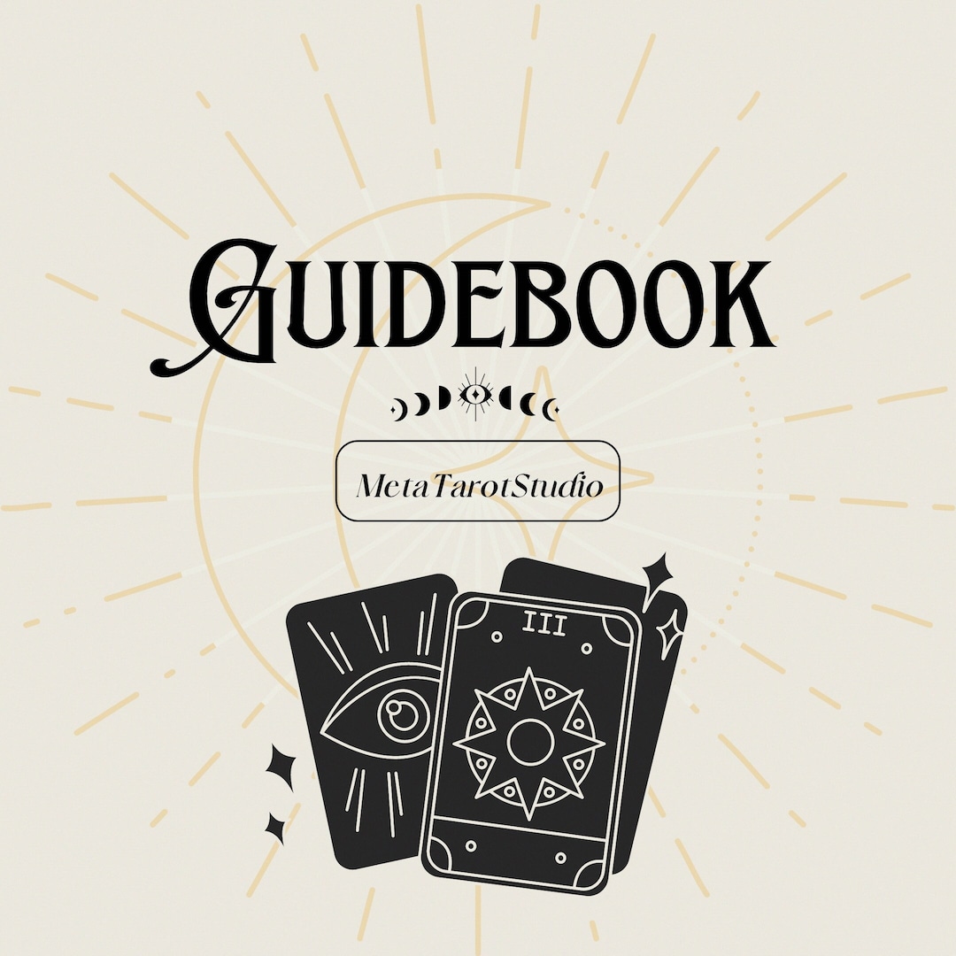 Tarot Guidebook, Digital Tarot Guidebook Only, Pdf Format, Unique Tarot ...