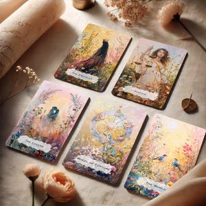 Springscape Tarot Deck, Tarot Deck, Tarot Card Deck, Tarot Deck With ...