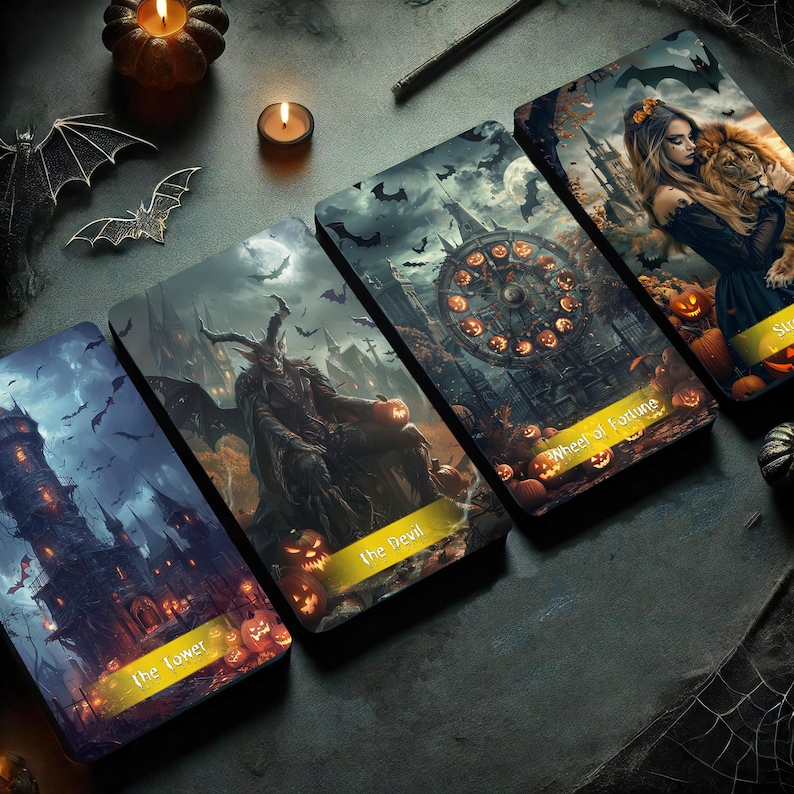 Tarot Deck, Tarot Card Deck, Tarot Deck With Guidebook, 78 Tarot Cards ...