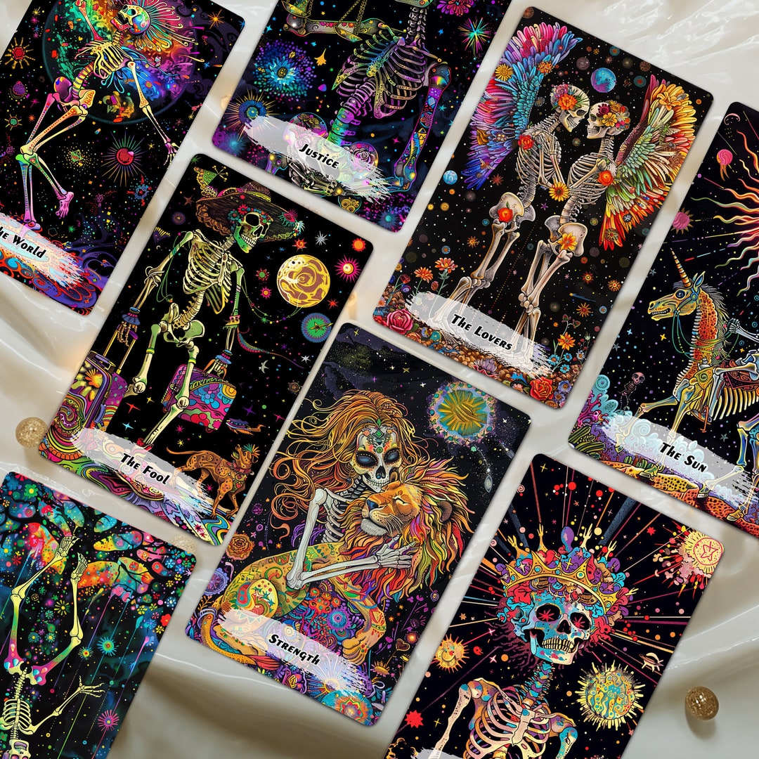 Tarot Deck, Tarot Card Deck, Tarot Deck With Guidebook, 78 Tarot Cards ...