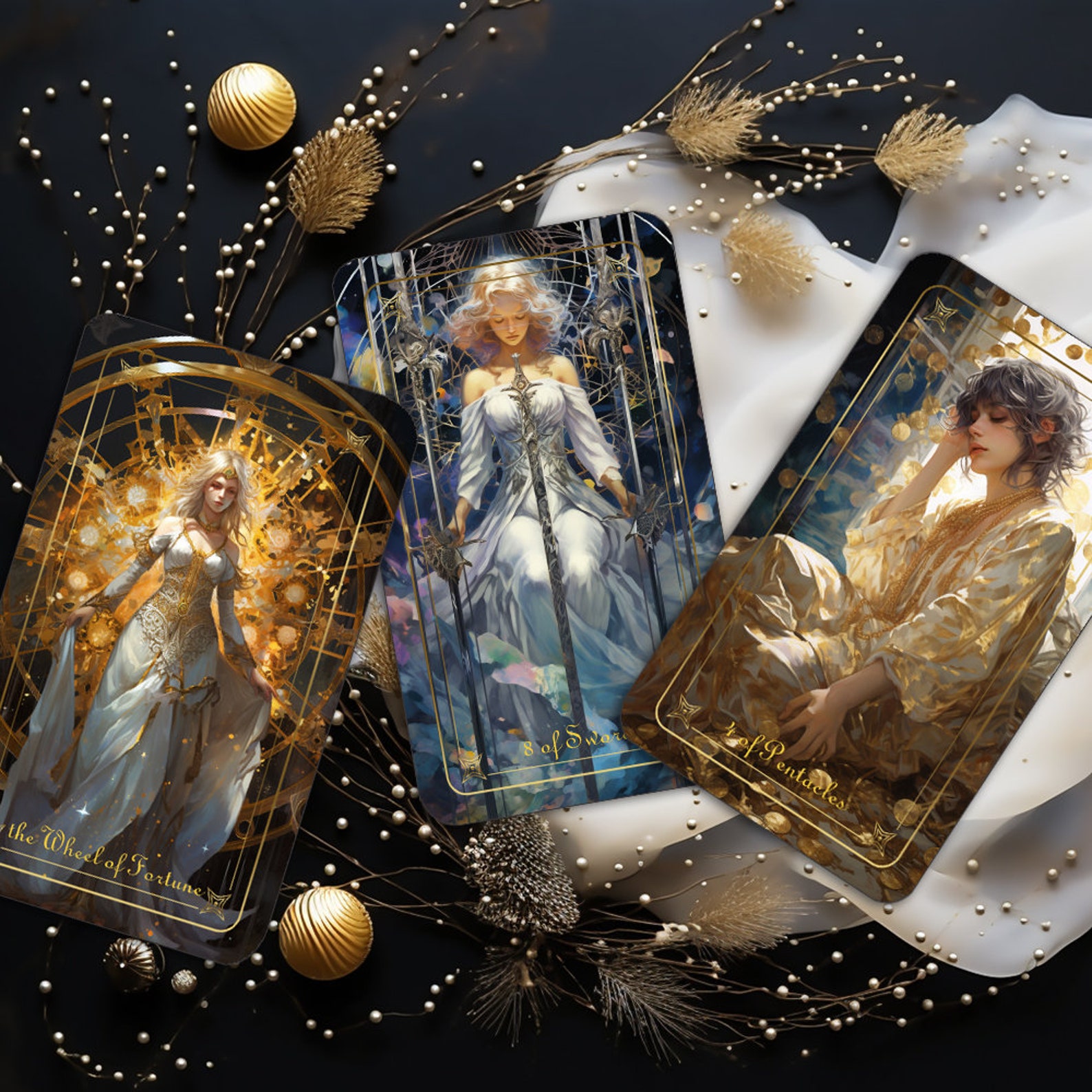 Tarot Deck, Tarot Card Deck, Tarot Deck With Guidebook, Animes Tarot ...