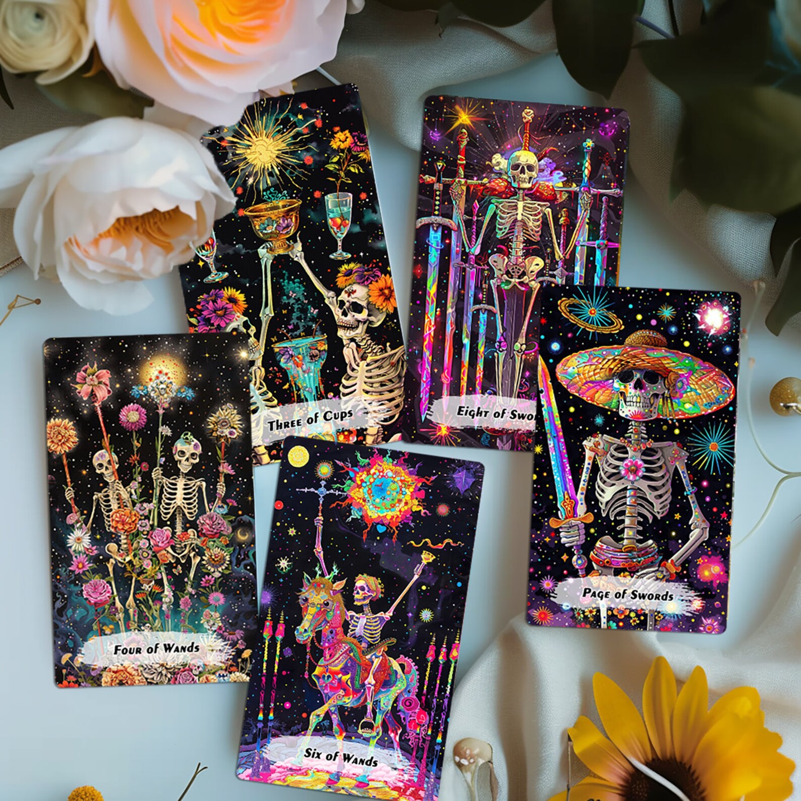 Tarot Deck, Tarot Card Deck, Tarot Deck With Guidebook, Unique Tarot ...