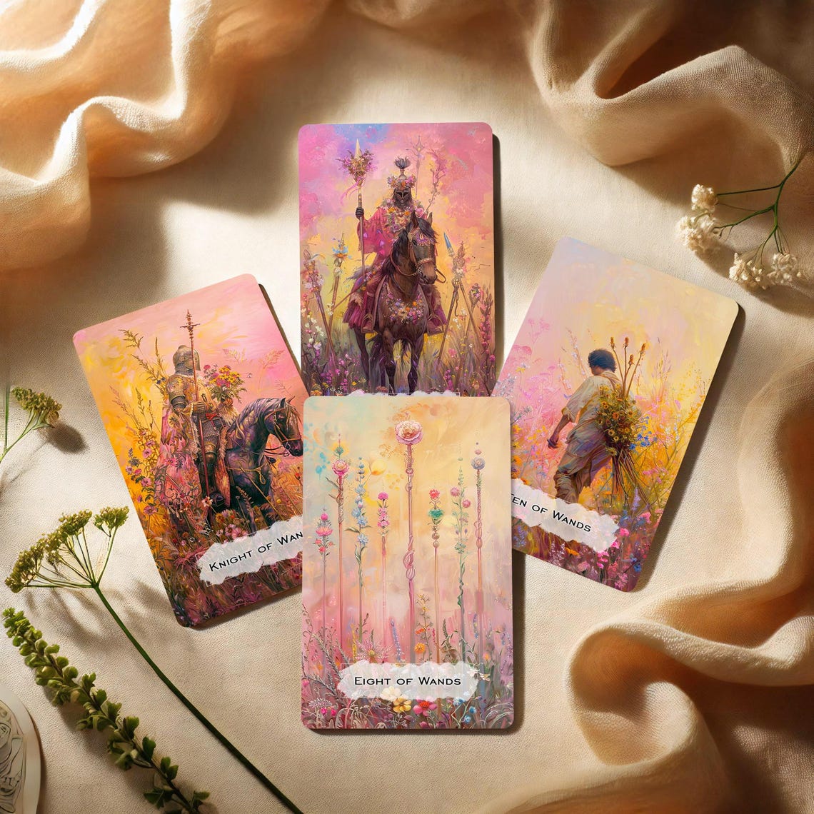 Springscape Tarot Deck, Tarot Deck, Tarot Card Deck, Tarot Deck With ...