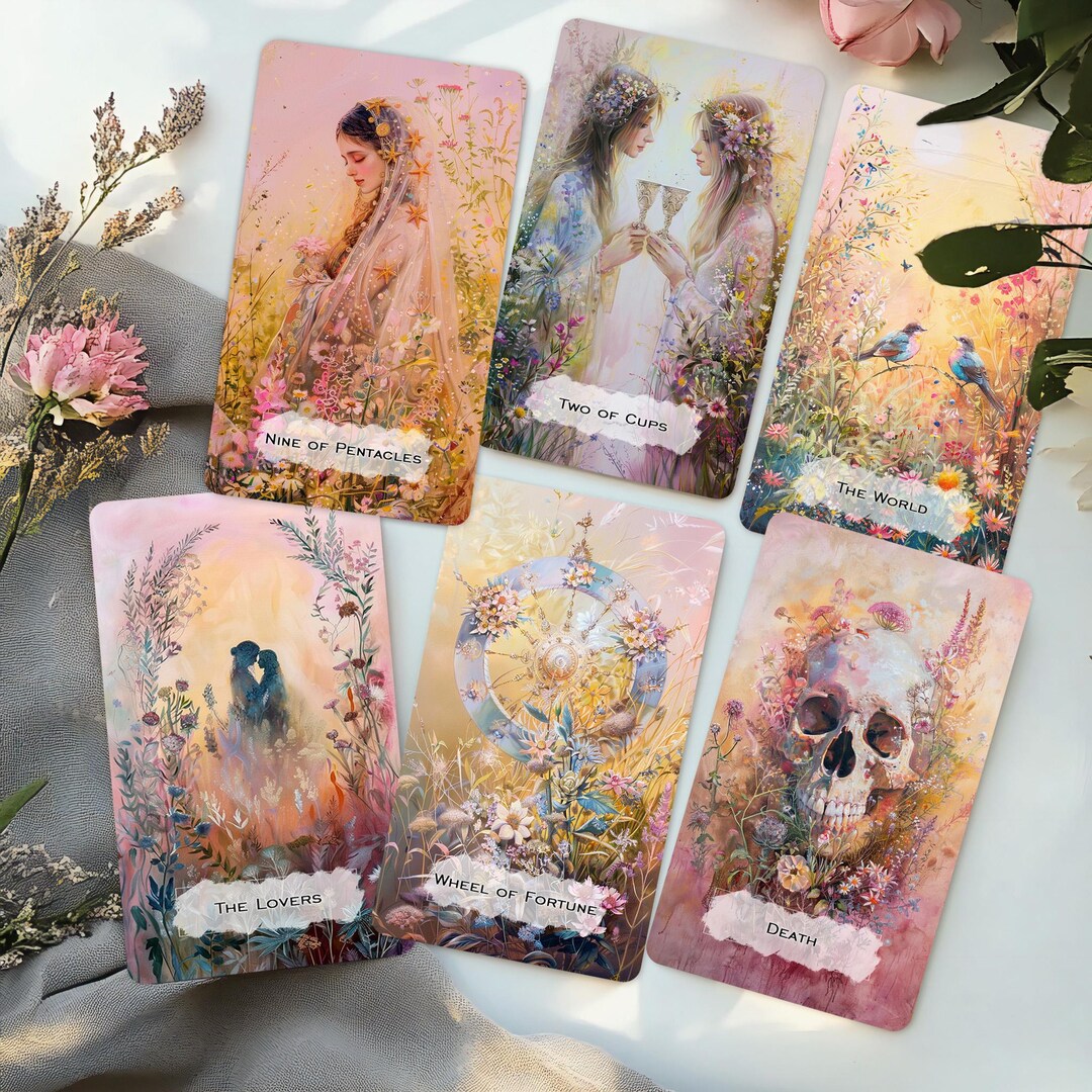 Tarot Deck With Guidebook, Tarot Deck, Tarot Card Deck, 78 Tarot Cards ...