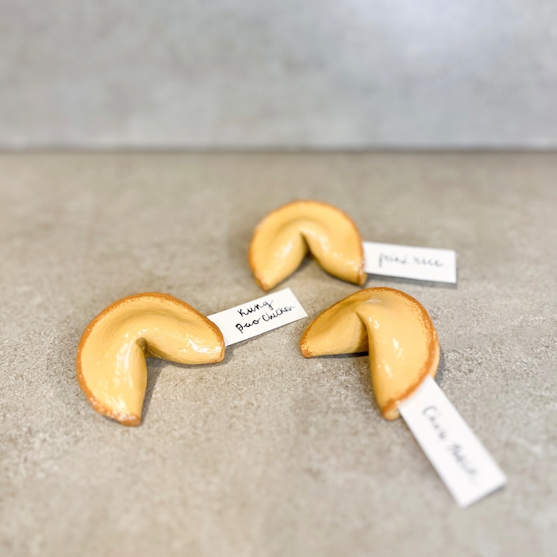 Fortune Cookie Place Card Holder - Etsy