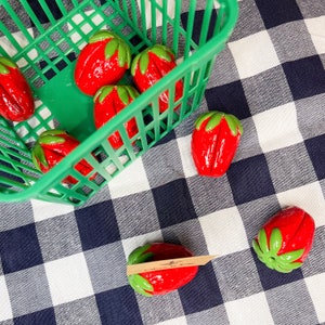 Strawberry Place Card Holder - Etsy