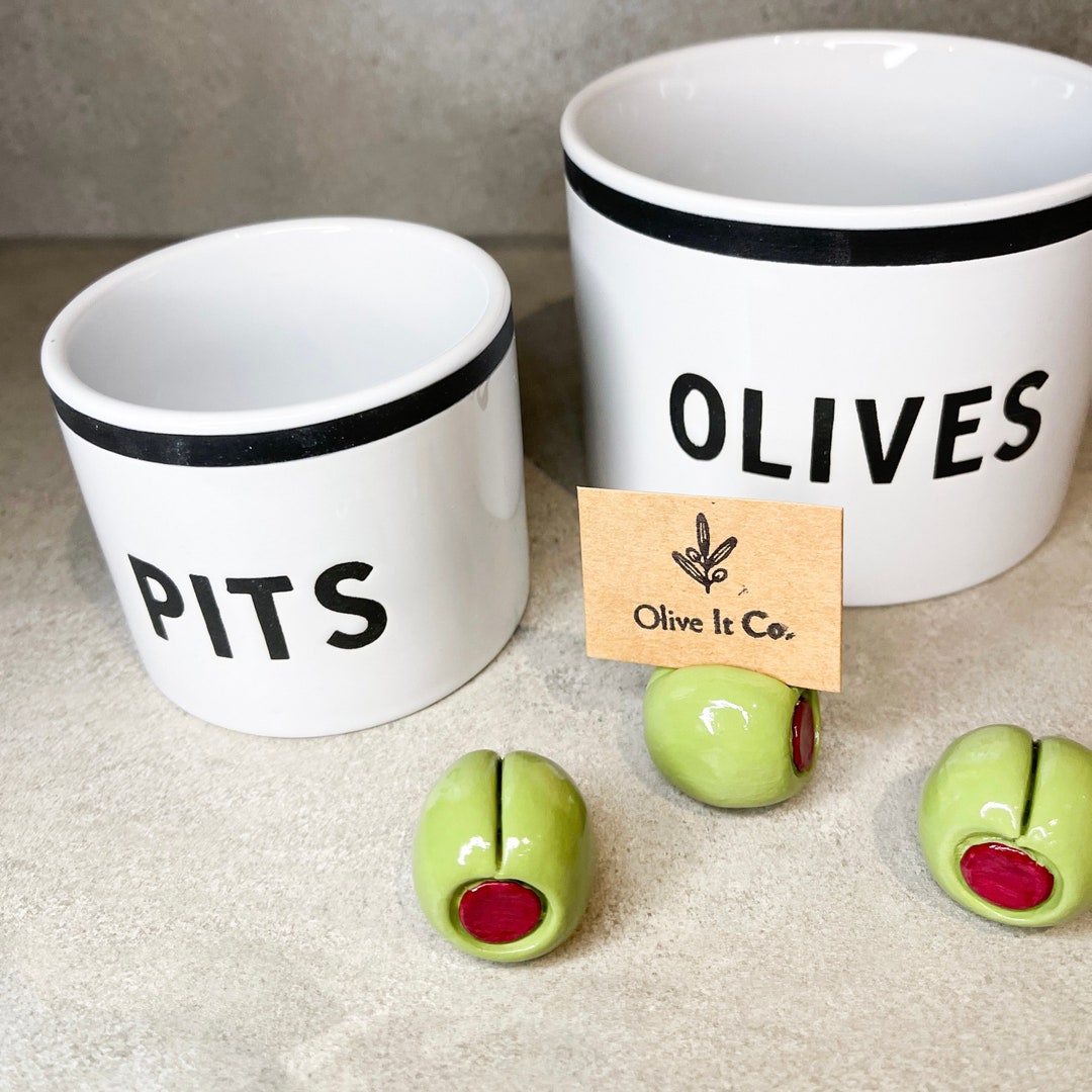 Olive Place Card Holder - Etsy