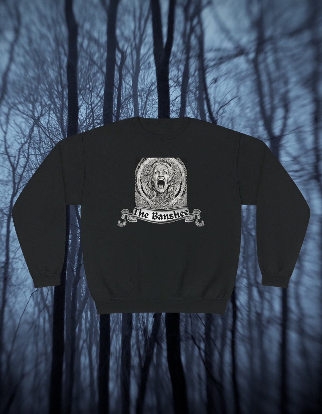 Celtic Clothing the Banshee Sweatshirt Folklore Mythology Bansheecore ...