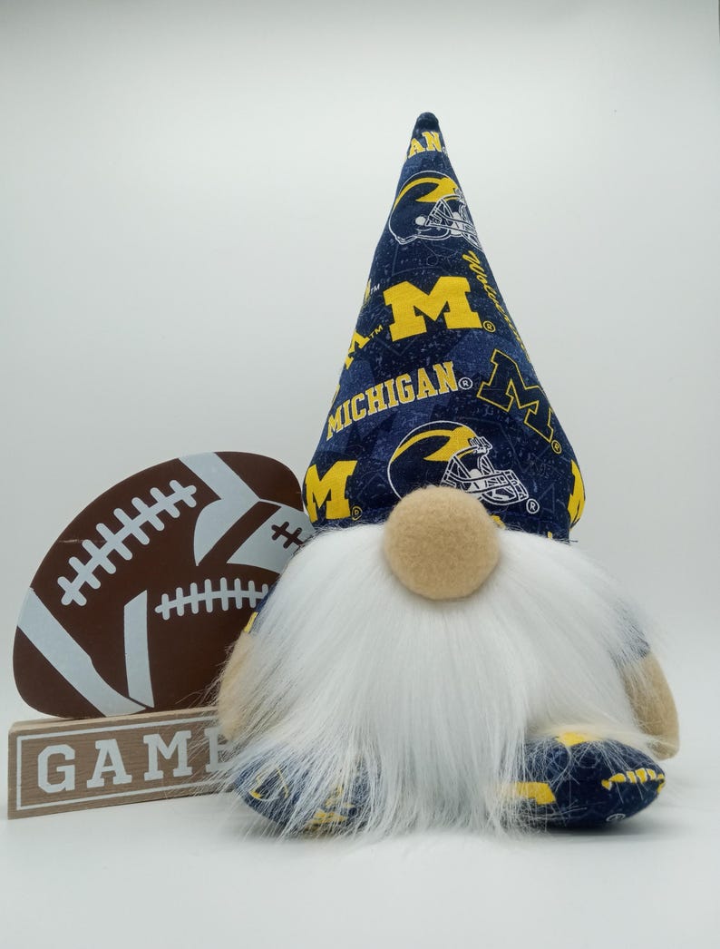 Michigan Gnome Wolverines - Etsy