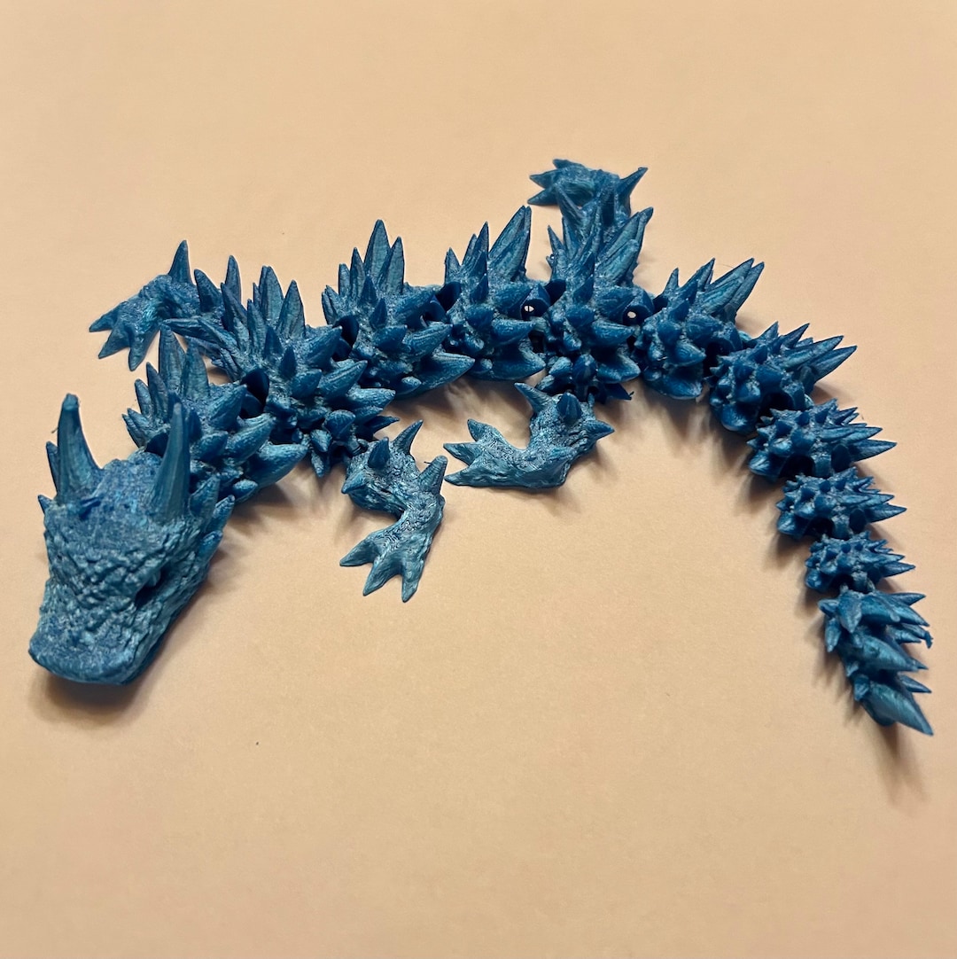 3D Printed Dragon - Etsy