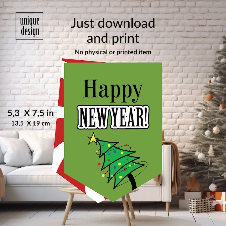 Red & Green Grinch Merry Christmas Banner (PRINTABLE) - Etsy