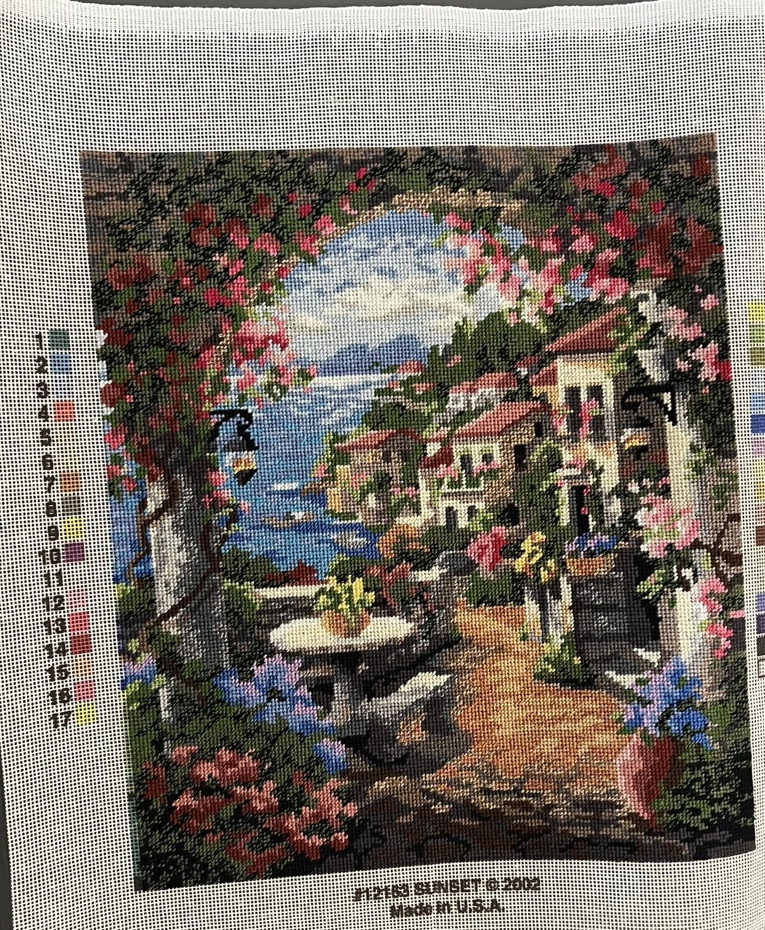 Completed Seaview Hideaway Needlepoint - Etsy